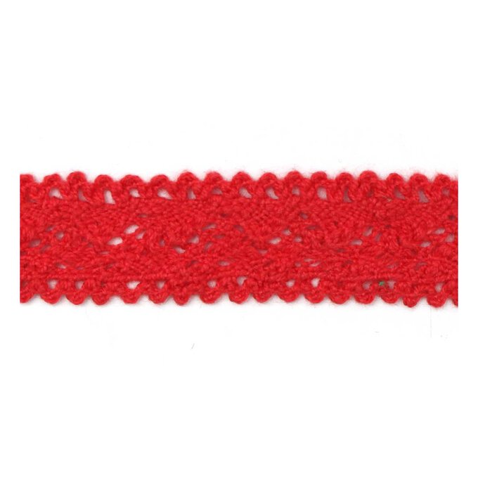 Red Lace Ribbon Png