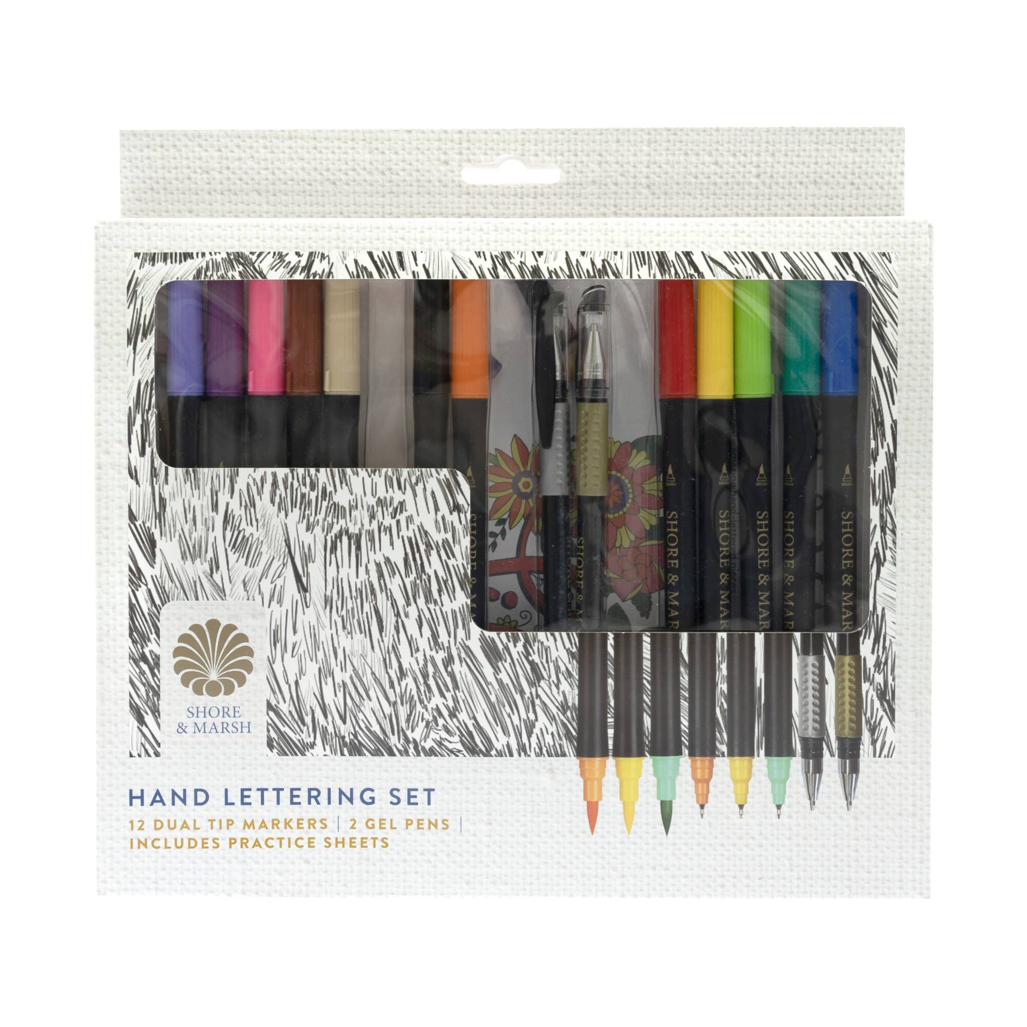 Shore & Marsh Hand Lettering Set | Hobbycraft