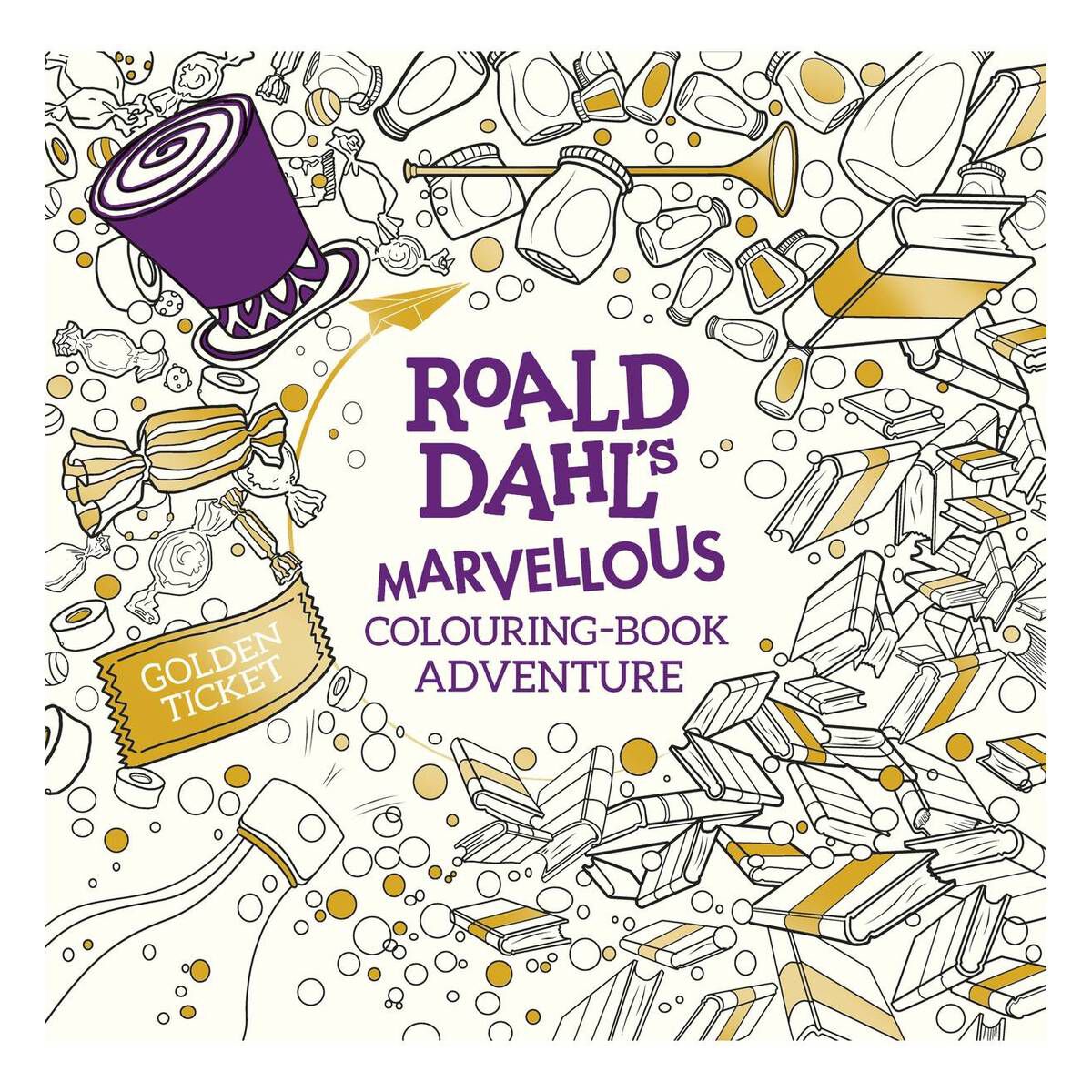 Roald Dahl's Marvellous Colouring Book Adventure | Hobbycraft