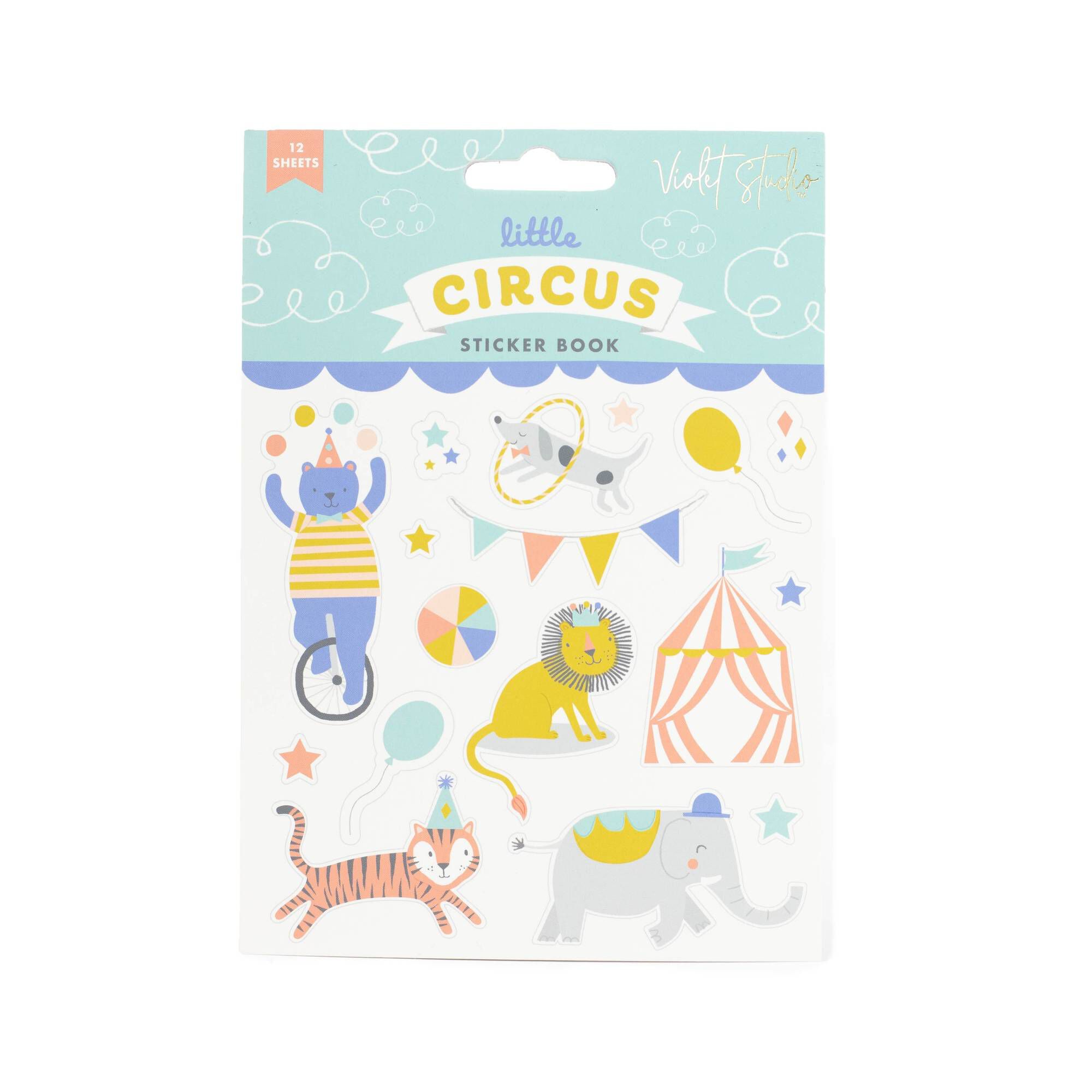 Violet Studio Little Circus Sticker Book | Hobbycraft