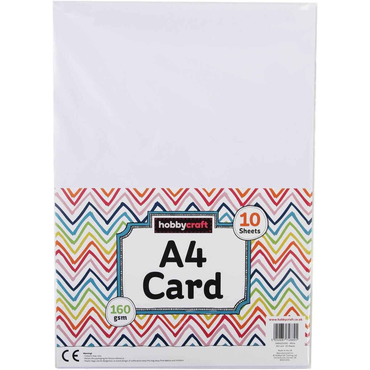 White Card A4 10 Pack | Hobbycraft