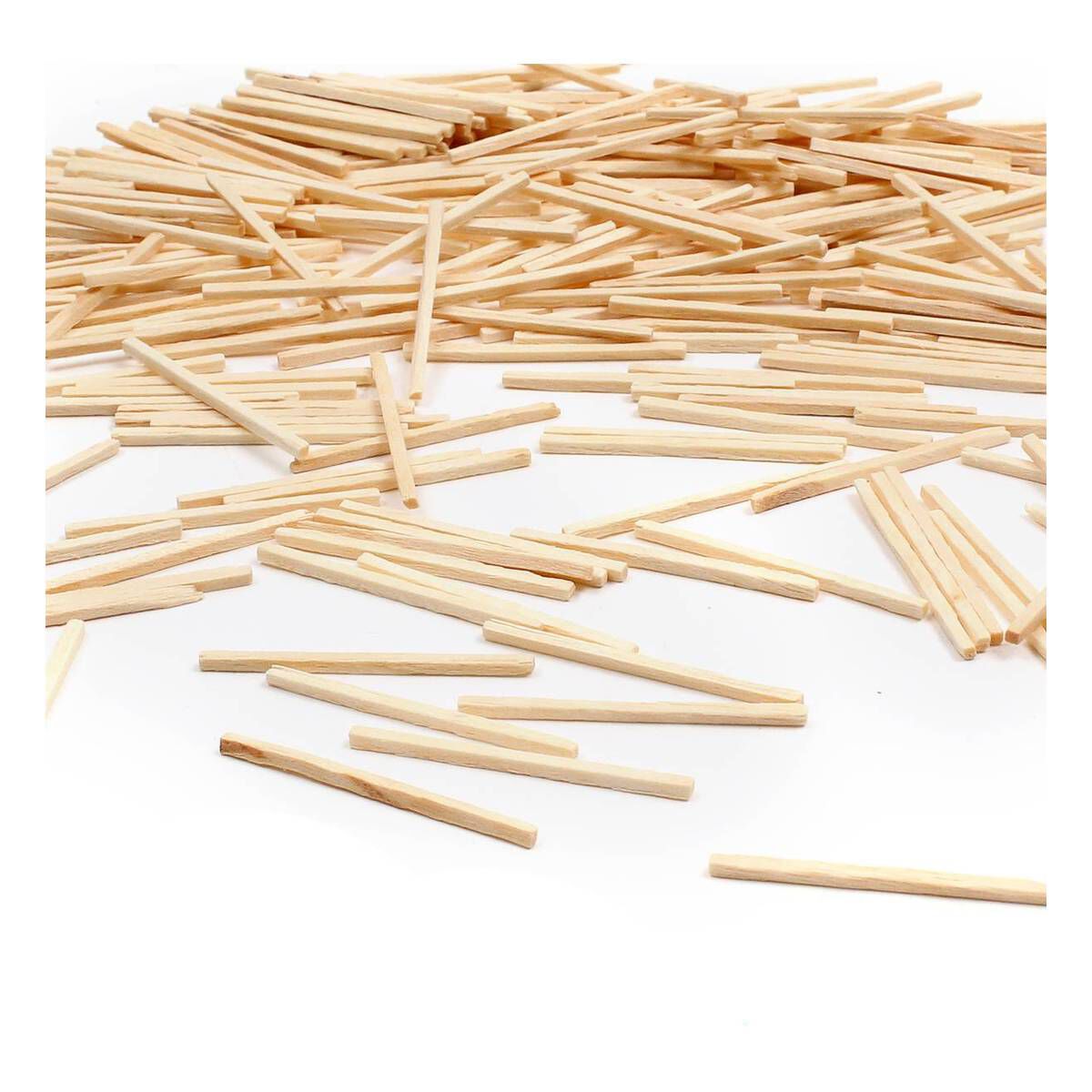 Natural Wooden Matchsticks 35 g | Hobbycraft