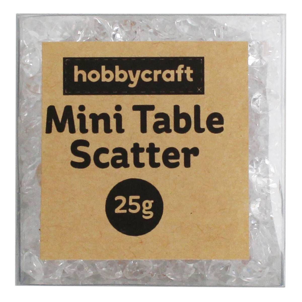 Mini White Diamond Table Scatter 25g | Hobbycraft
