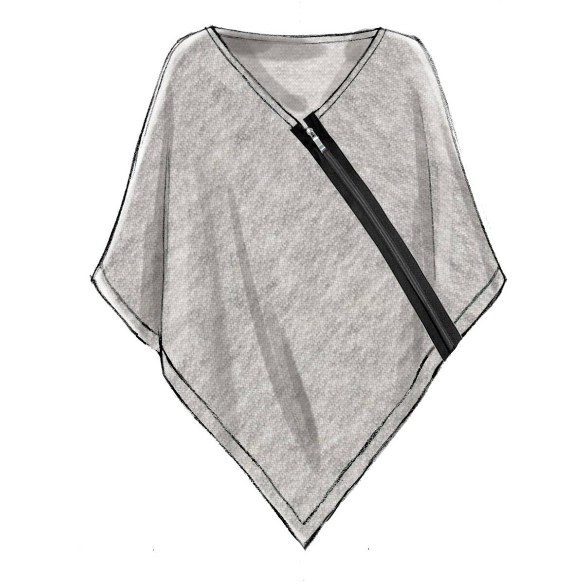 McCall’s Poncho Sewing Pattern M7846 (L-XL) | Hobbycraft