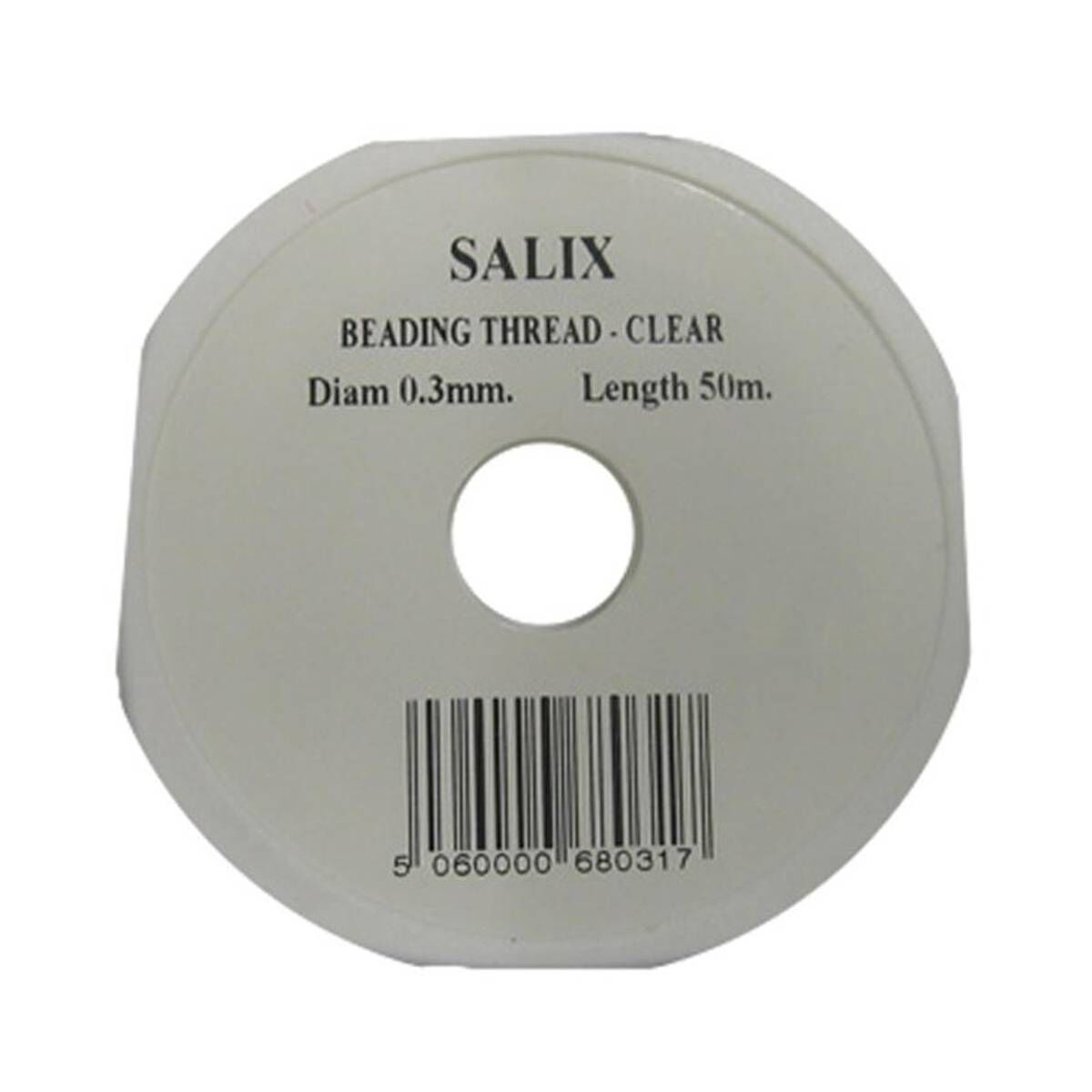 Salix Clear Beading Thread 0.3 mm x 50 m | Hobbycraft