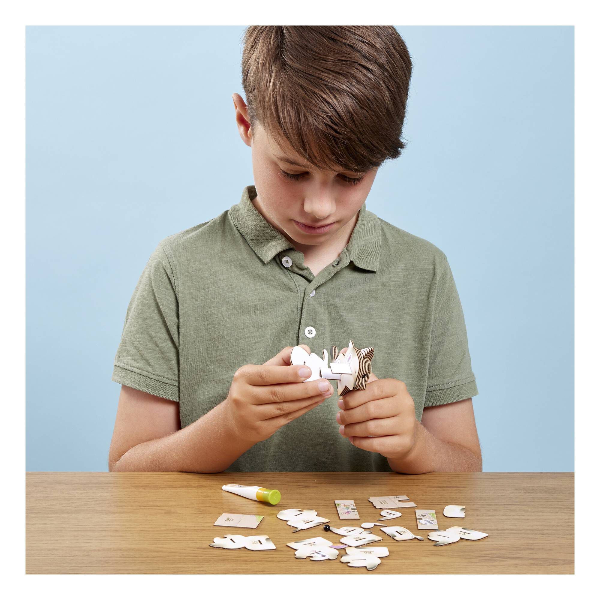 Eugy 3D Cat Mocha Model | Hobbycraft