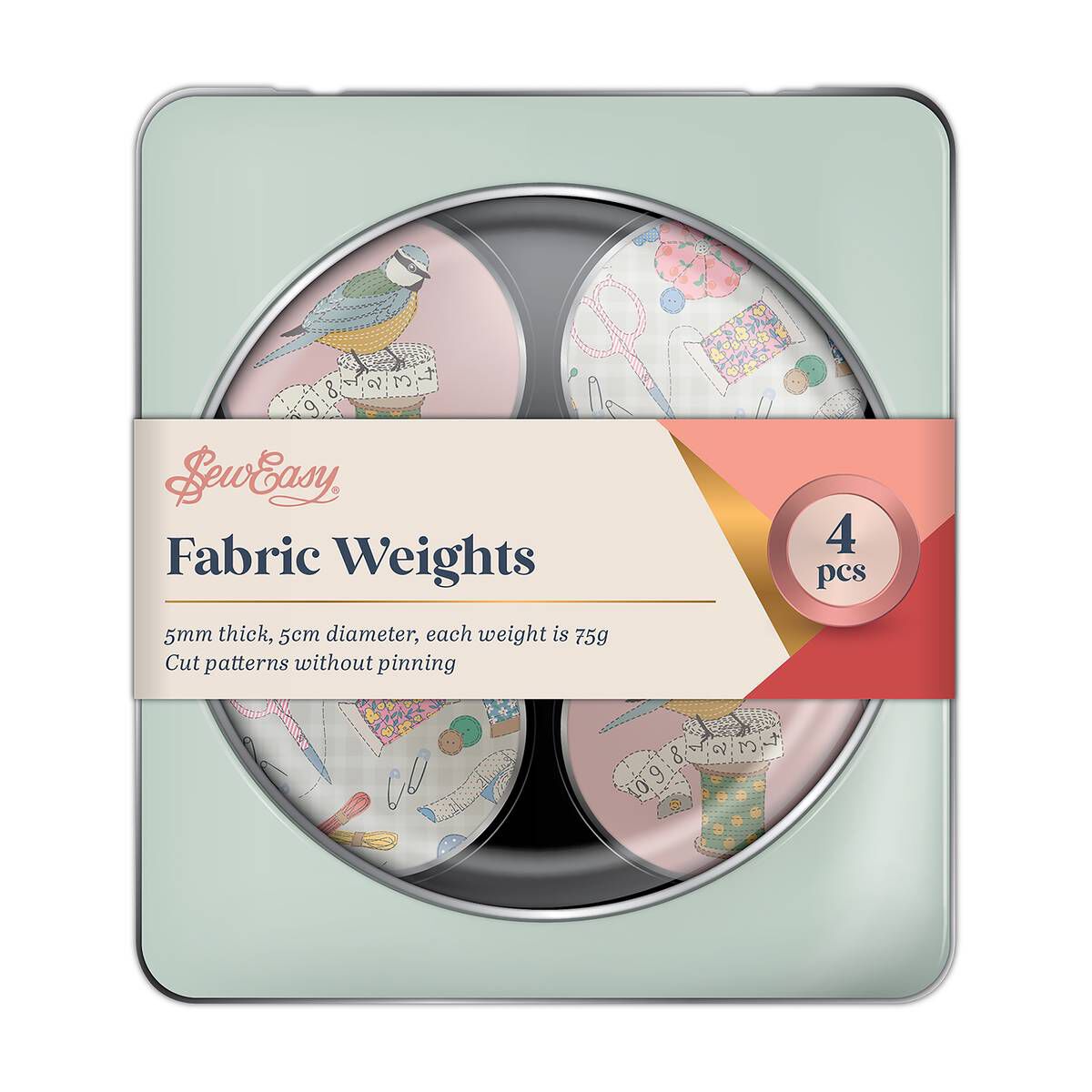Sew Easy Bird Fabric Weights 4 Pack | Hobbycraft