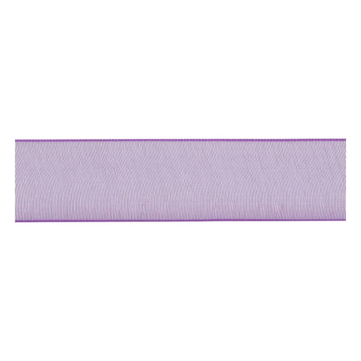 Purple Organdie Ribbon 20mm x 5m | Hobbycraft