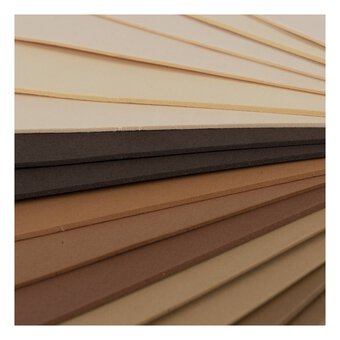 Skin Tone Colour EVA Foam Sheets 15 Pack | Hobbycraft