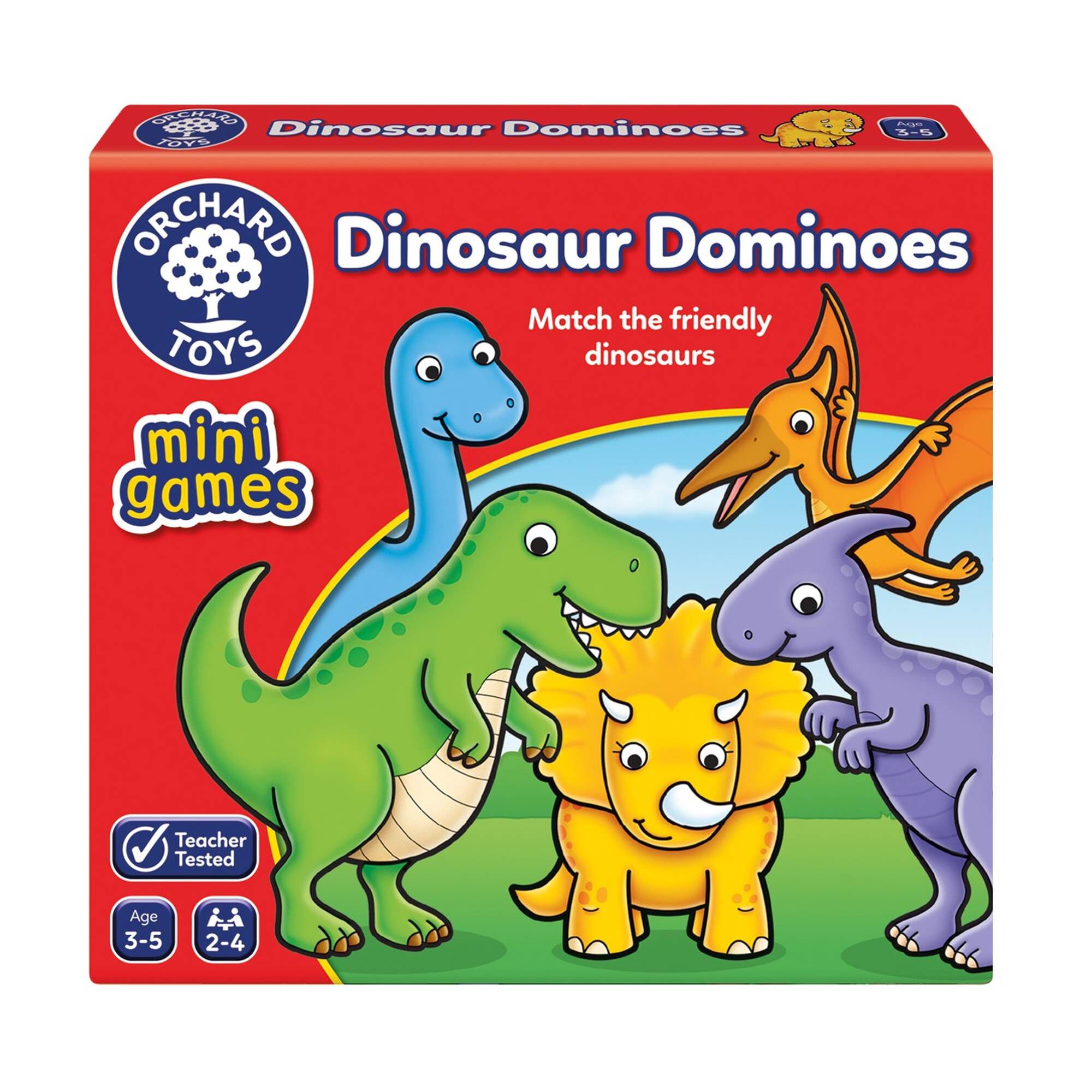 Orchard Toys Dinosaur Dominoes | Hobbycraft