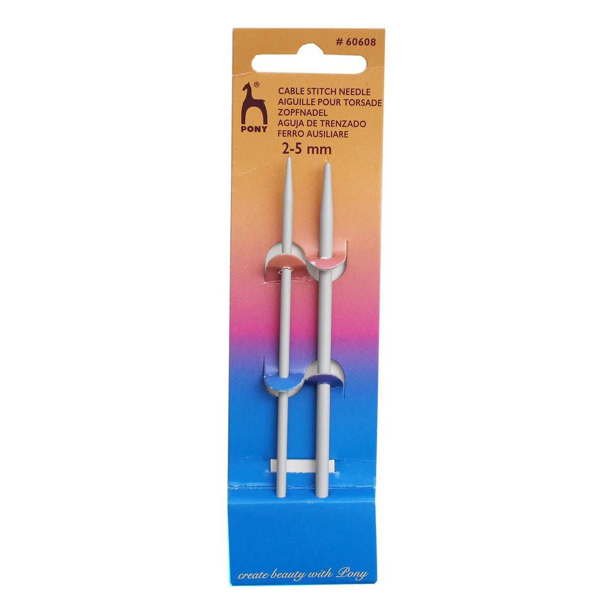 Pony Cable Stitch Needles Small | Hobbycraft