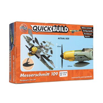 Airfix Quickbuild Messerschmitt 109 Model Kit | Hobbycraft