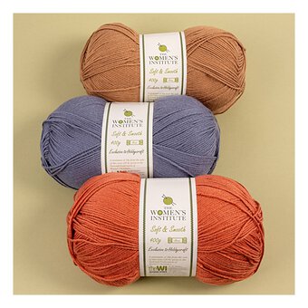 Women's Institute Light Brown Soft and Smooth Aran Yarn 400g | Hobbycraft