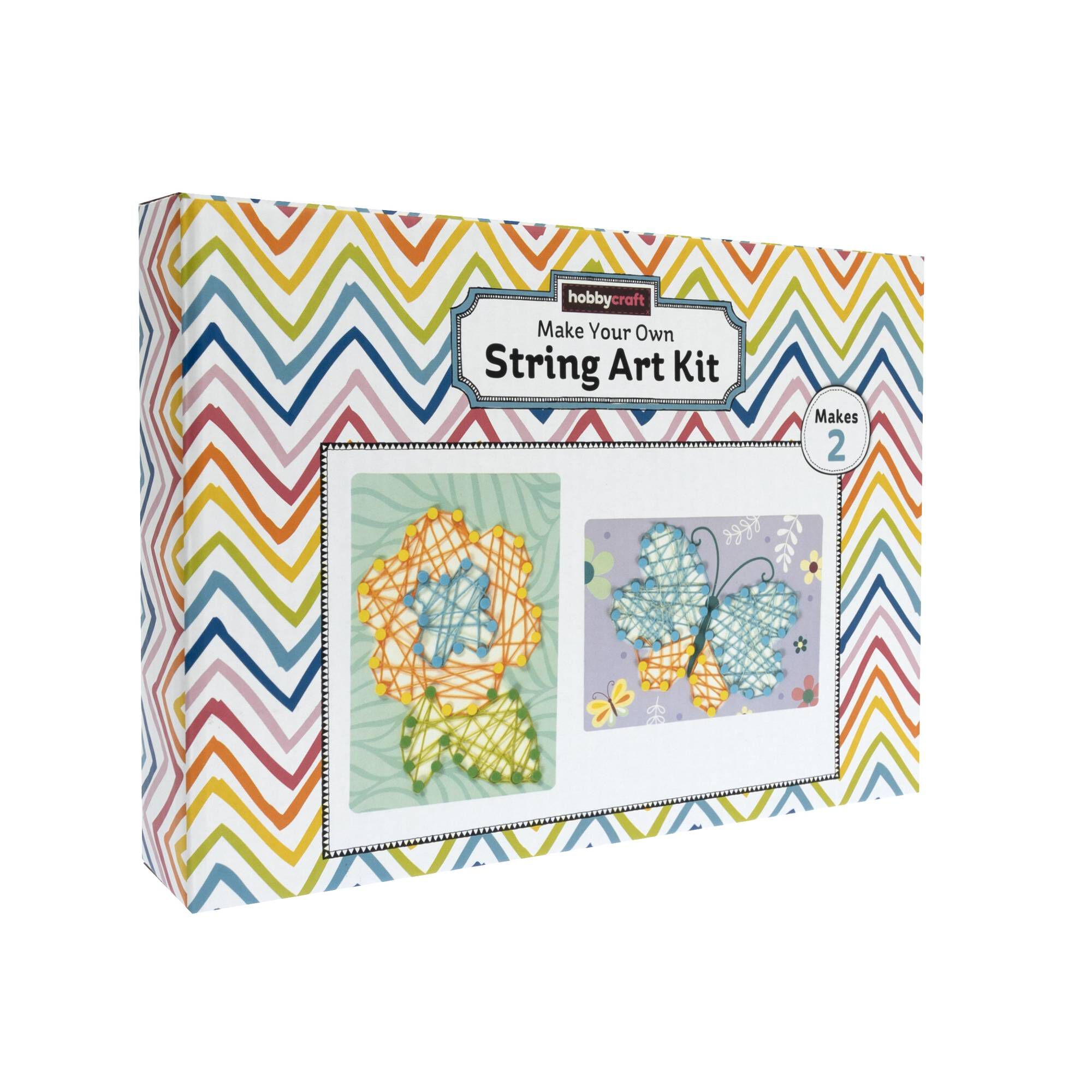 Make Your Own Flower and Butterfly String Art Kit | Hobbycraft