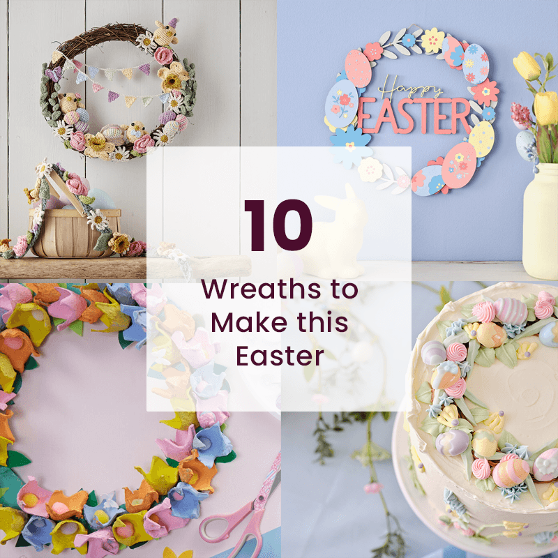 11 DIY Wreaths to Make this Easter | Hobbycraft
