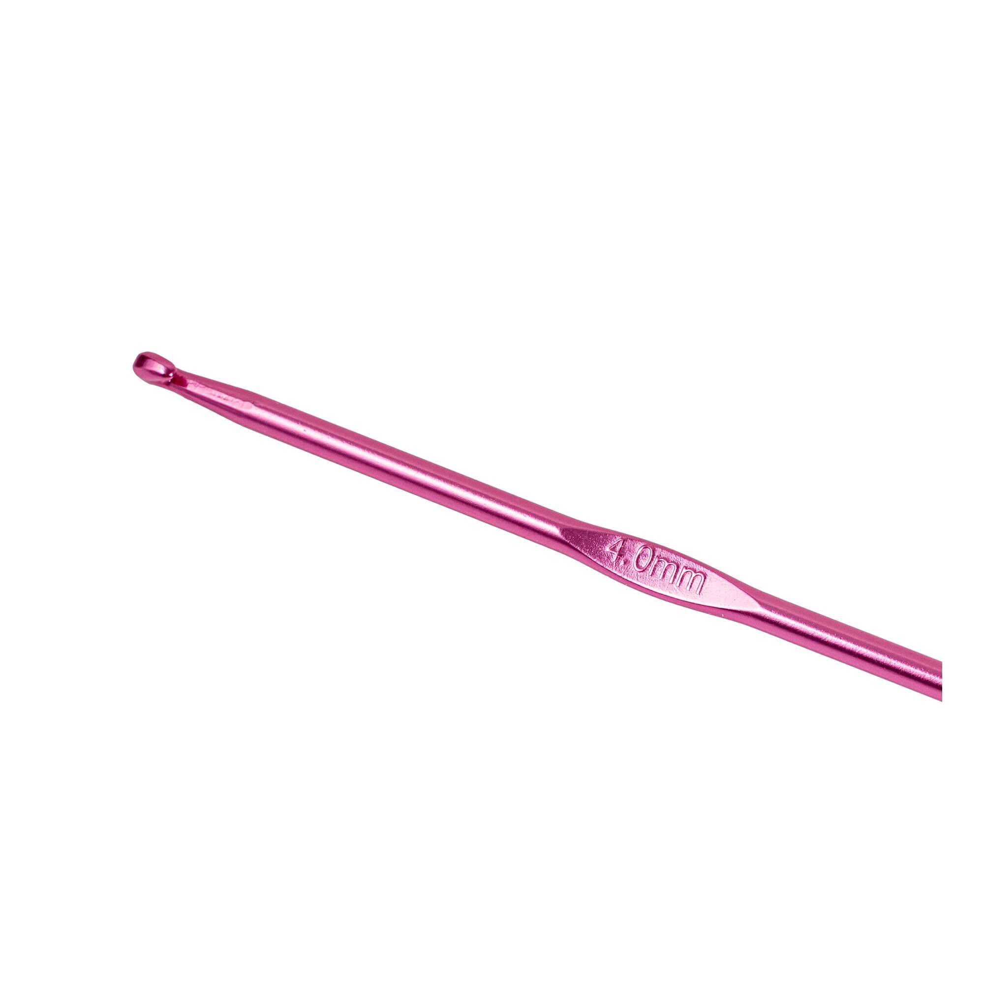 Knitcraft Pink Crochet Hook 4mm | Hobbycraft
