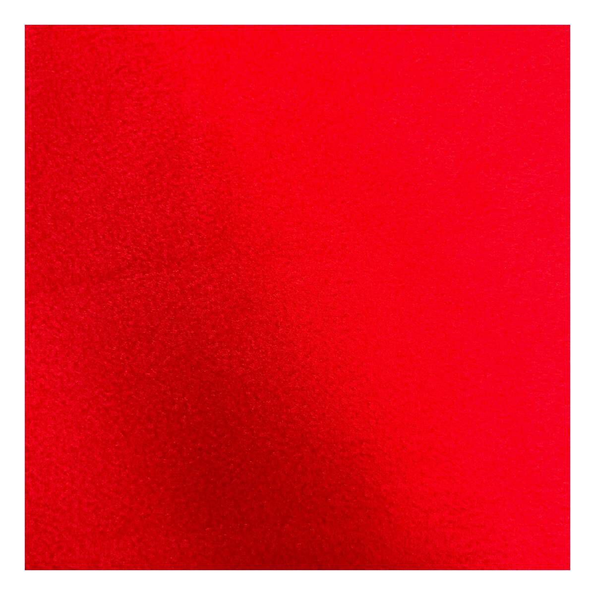 Red Polar Fleece Fabric by the Metre | Hobbycraft