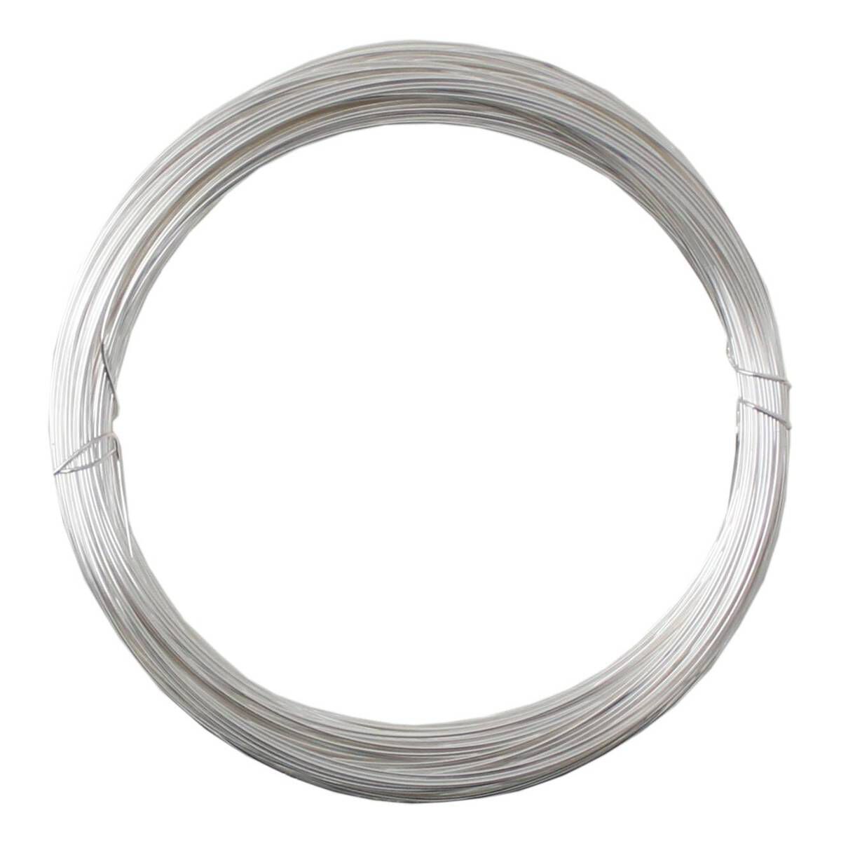 Salix 0.4mm Silver Plated Wire 20m | Hobbycraft