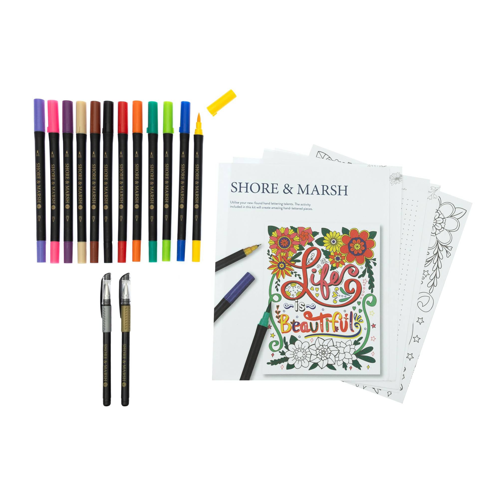 Shore & Marsh Hand Lettering Set | Hobbycraft