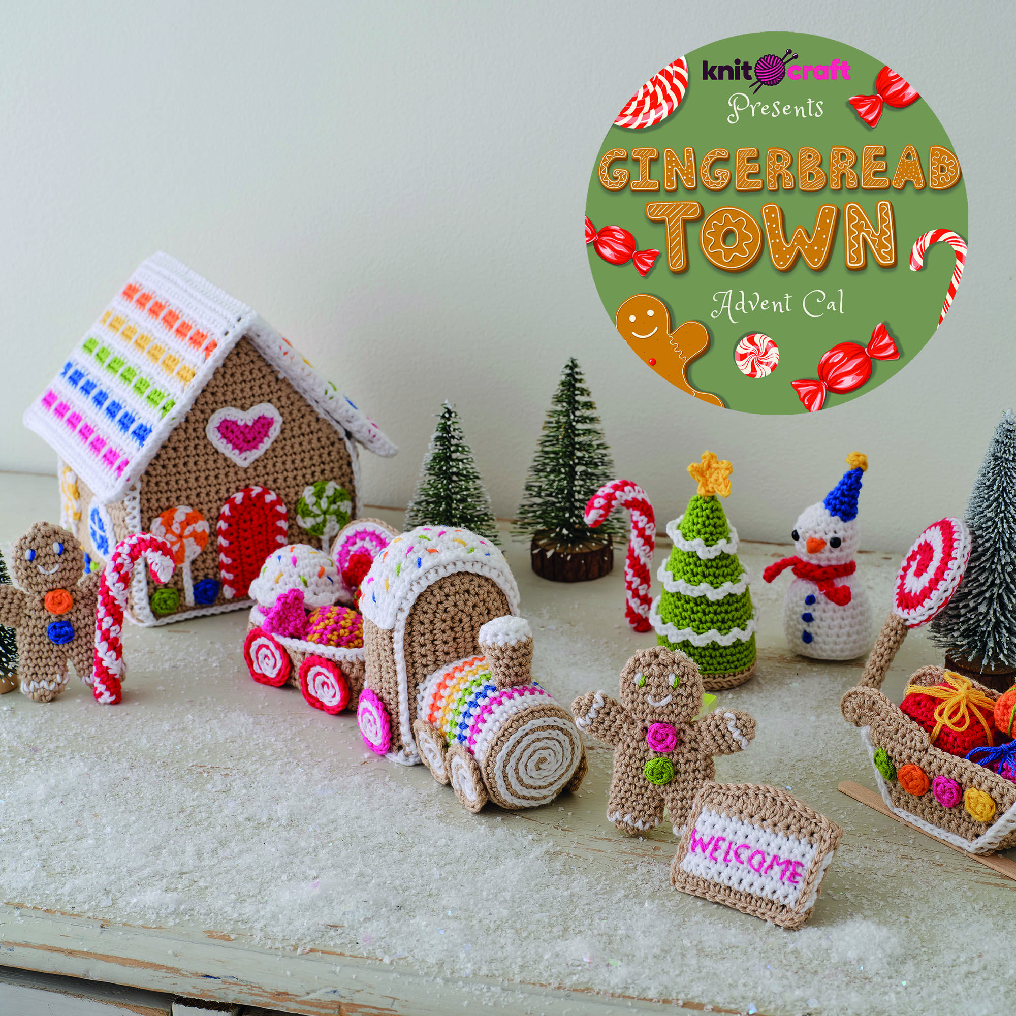Create Your Own Gingerbread Town: Advent Crochet Along | Hobbycraft