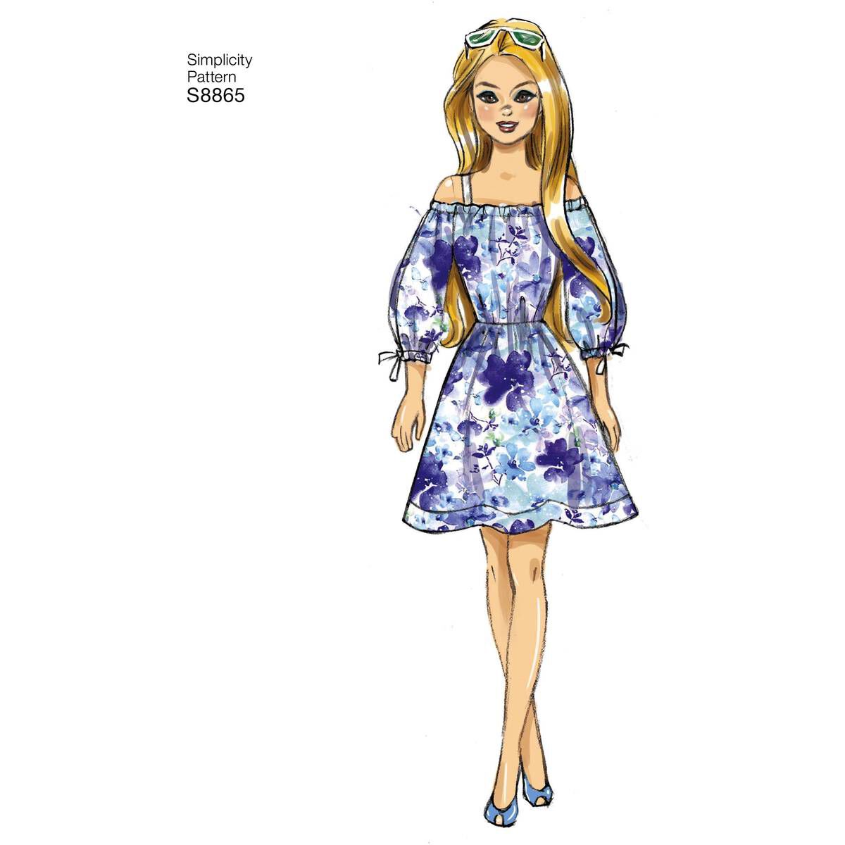 Simplicity Doll Clothes Sewing Pattern S8865 | Hobbycraft