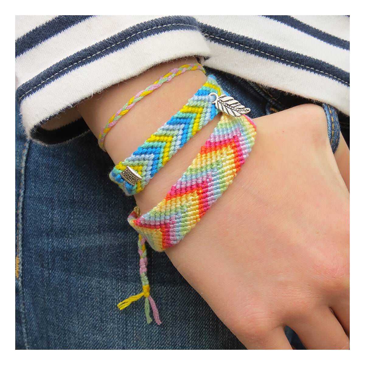 Buttonbag Friendship Bracelets Craft Kit | Hobbycraft