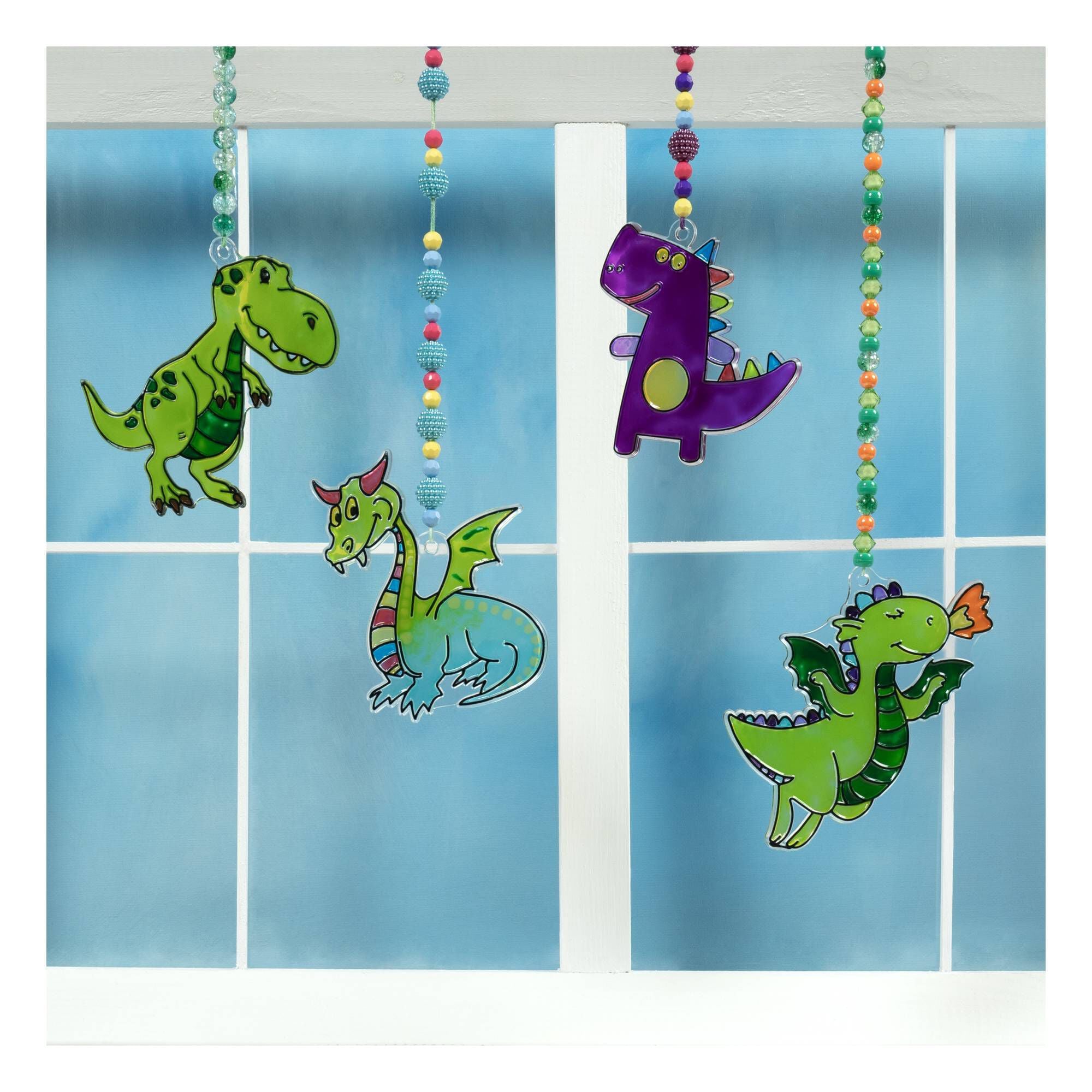 Dinosaur Plastic Suncatcher | Hobbycraft