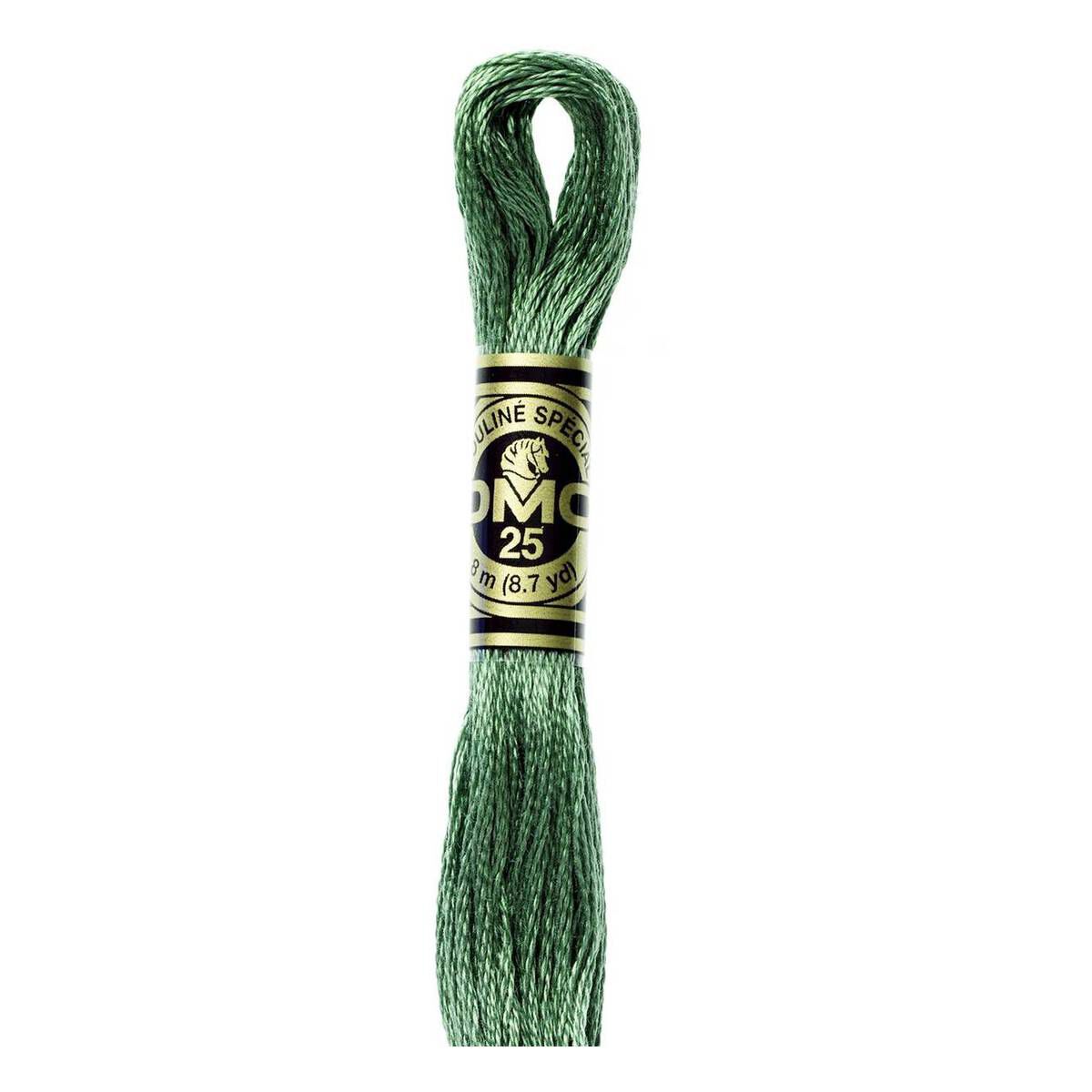 DMC Green Mouline Special 25 Cotton Thread 8m (367) | Hobbycraft