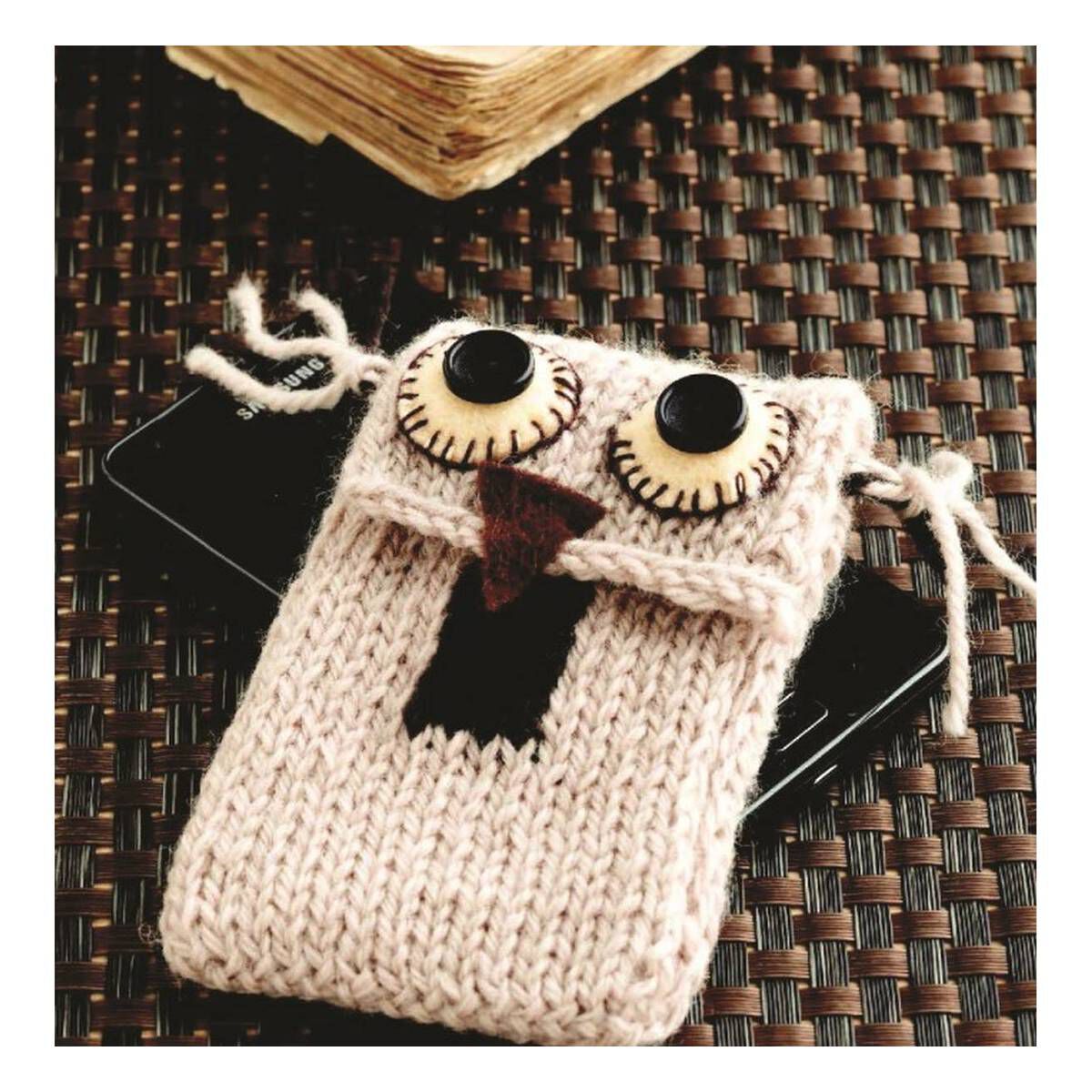 FREE PATTERN Owl Phone Sock Pattern | Hobbycraft