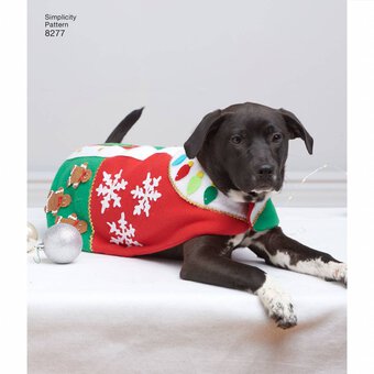 Simplicity Dog Coats and Hats Sewing Pattern 8277 | Hobbycraft