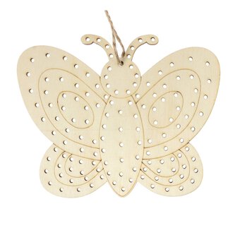 Butterfly Wooden Threading Kit | Hobbycraft