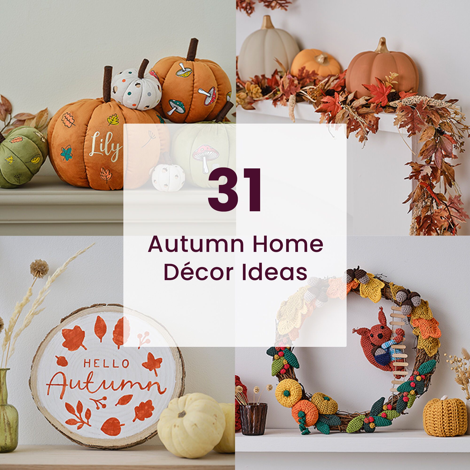 31 Autumn Home Decor Ideas | Hobbycraft
