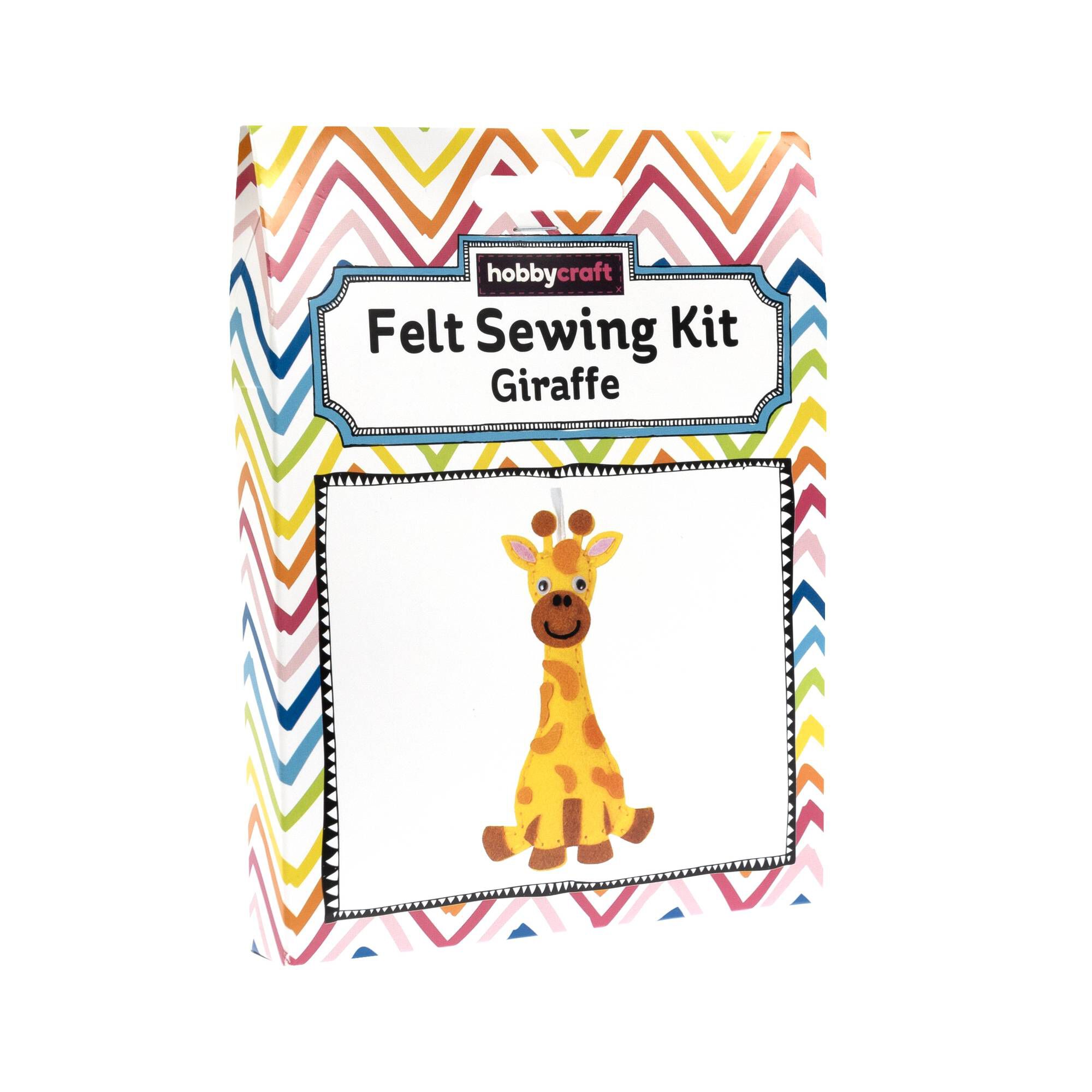 Giraffe Felt Sewing Kit | Hobbycraft