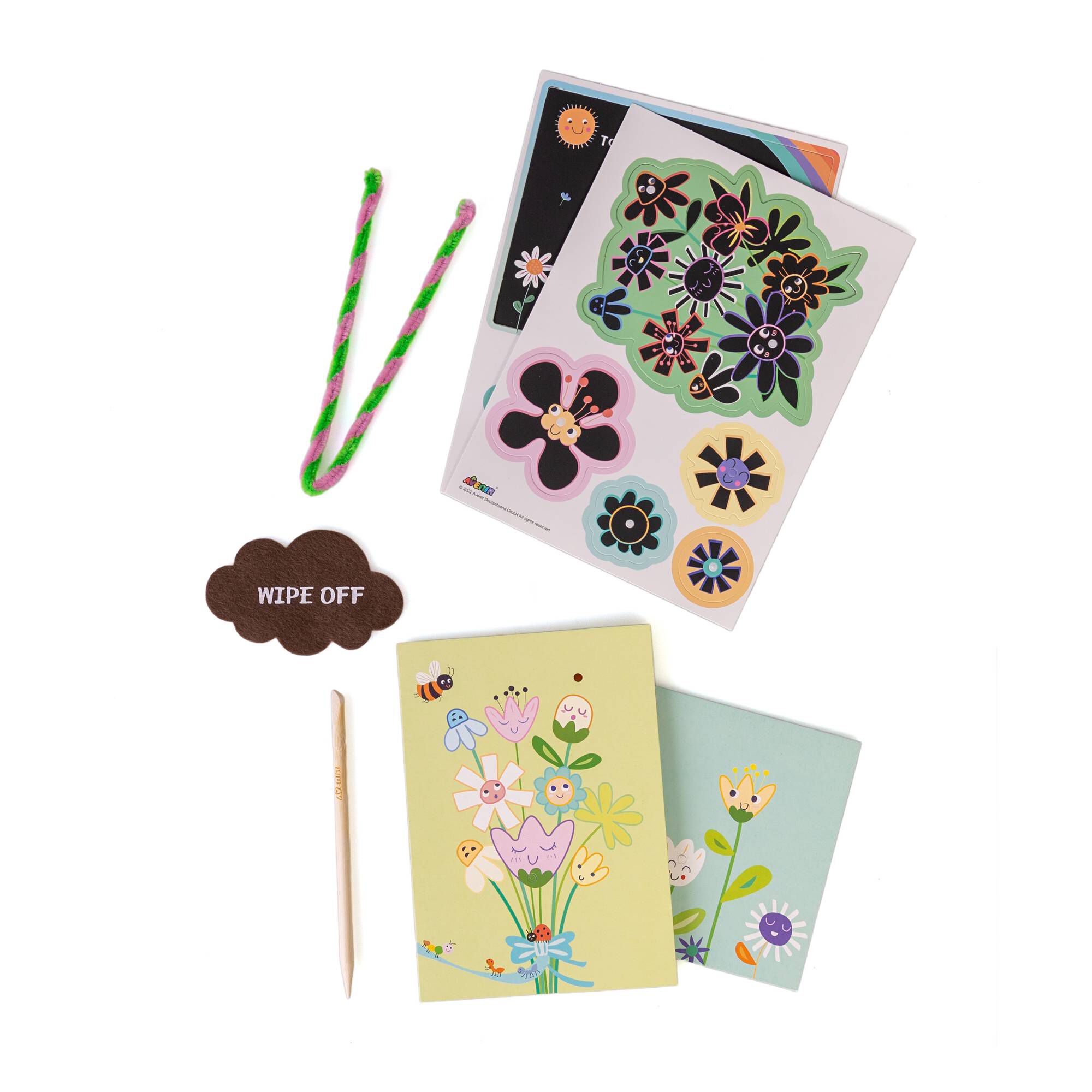 Scratch Flower Greeting Cards | Hobbycraft