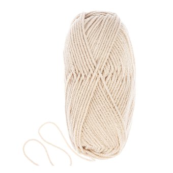 Knitcraft Beige Everyday Chunky Yarn 100g | Hobbycraft