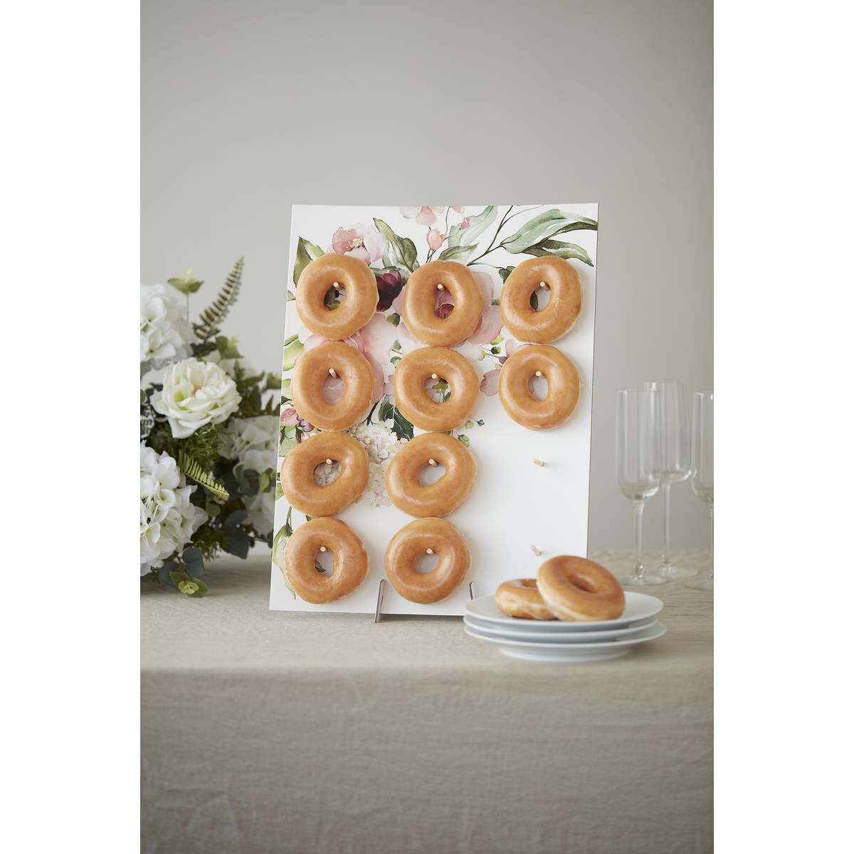 Floral Doughnut Wall | Hobbycraft