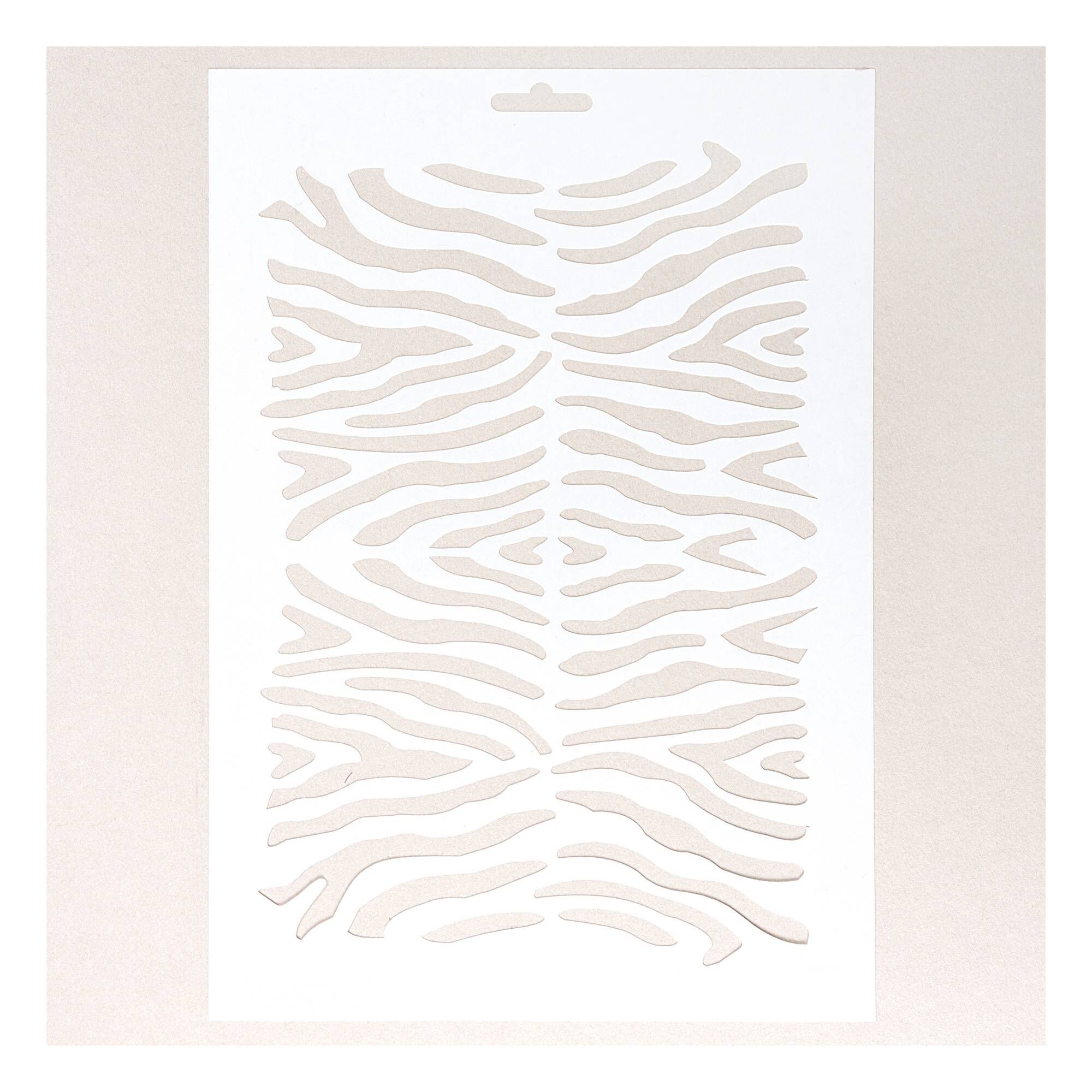 Zebra Stencil 21cm x 29cm | Hobbycraft