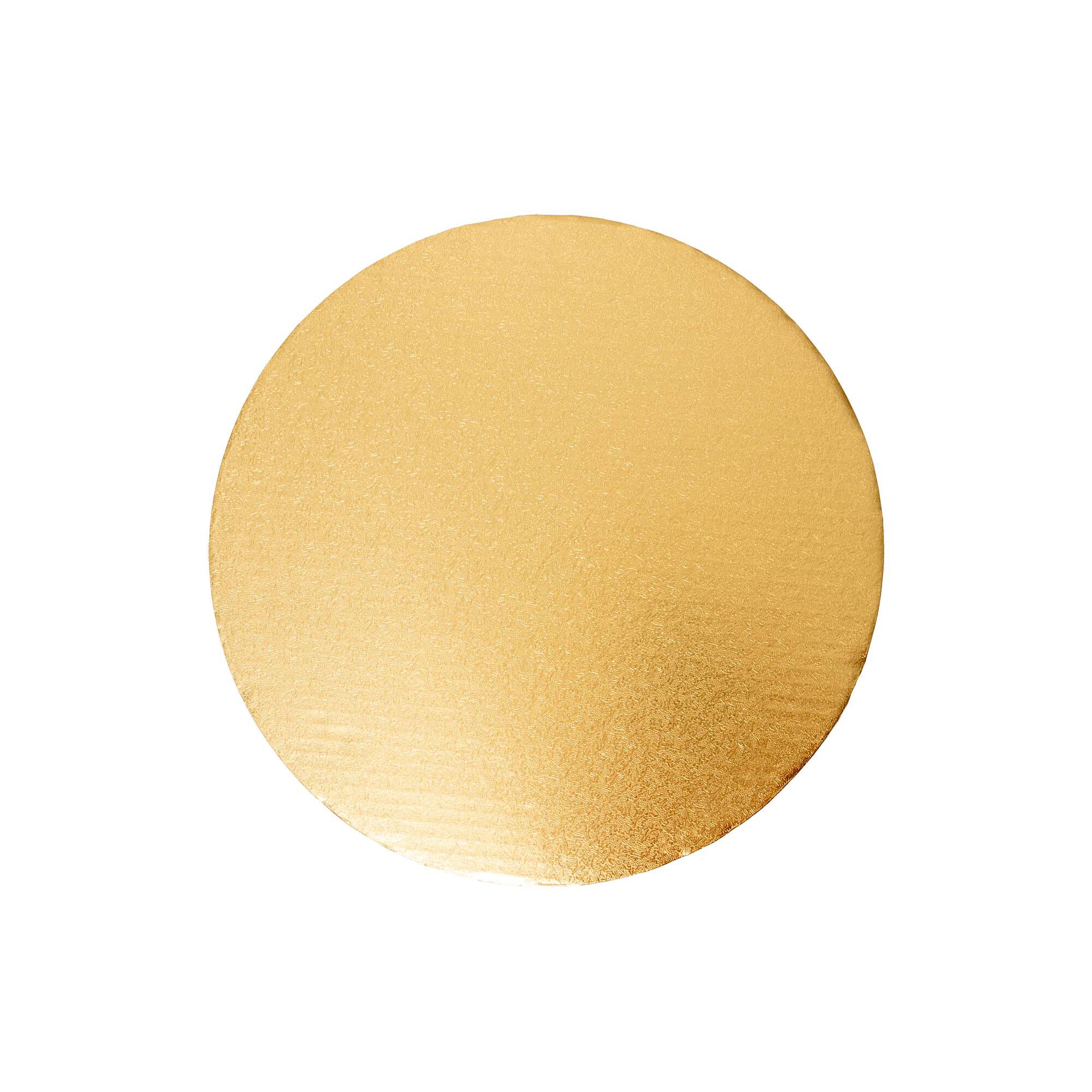 Pale Gold Round Double Thick Card Cake Board 12 Inches | Hobbycraft