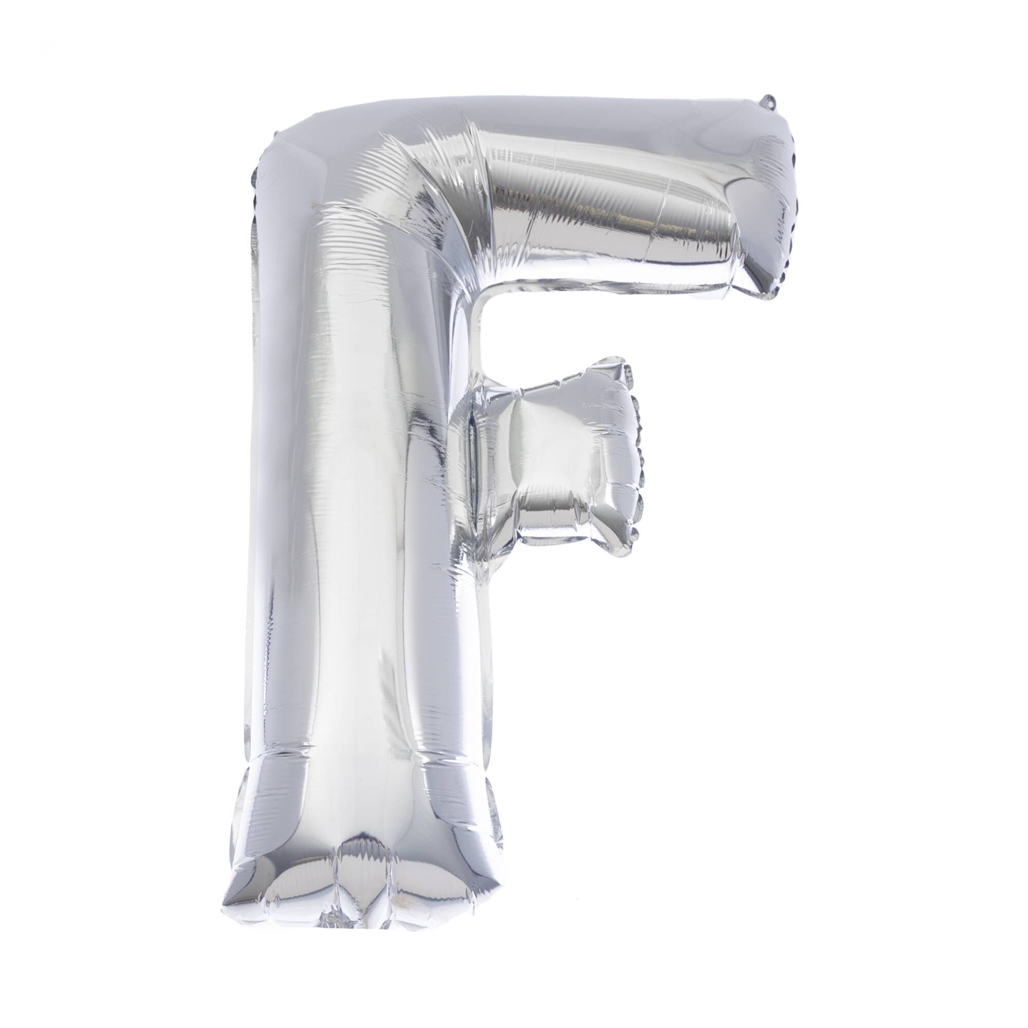 Extra Large Silver Foil Letter F Balloon | Hobbycraft