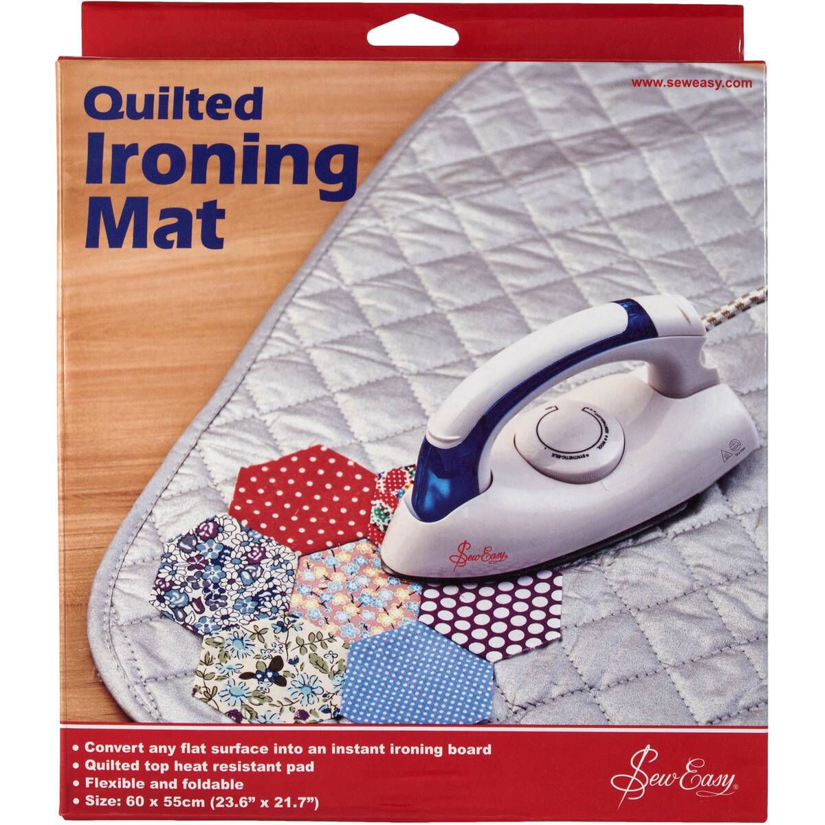 Sew Easy Quilted Ironing Mat 60cm x 55cm | Hobbycraft