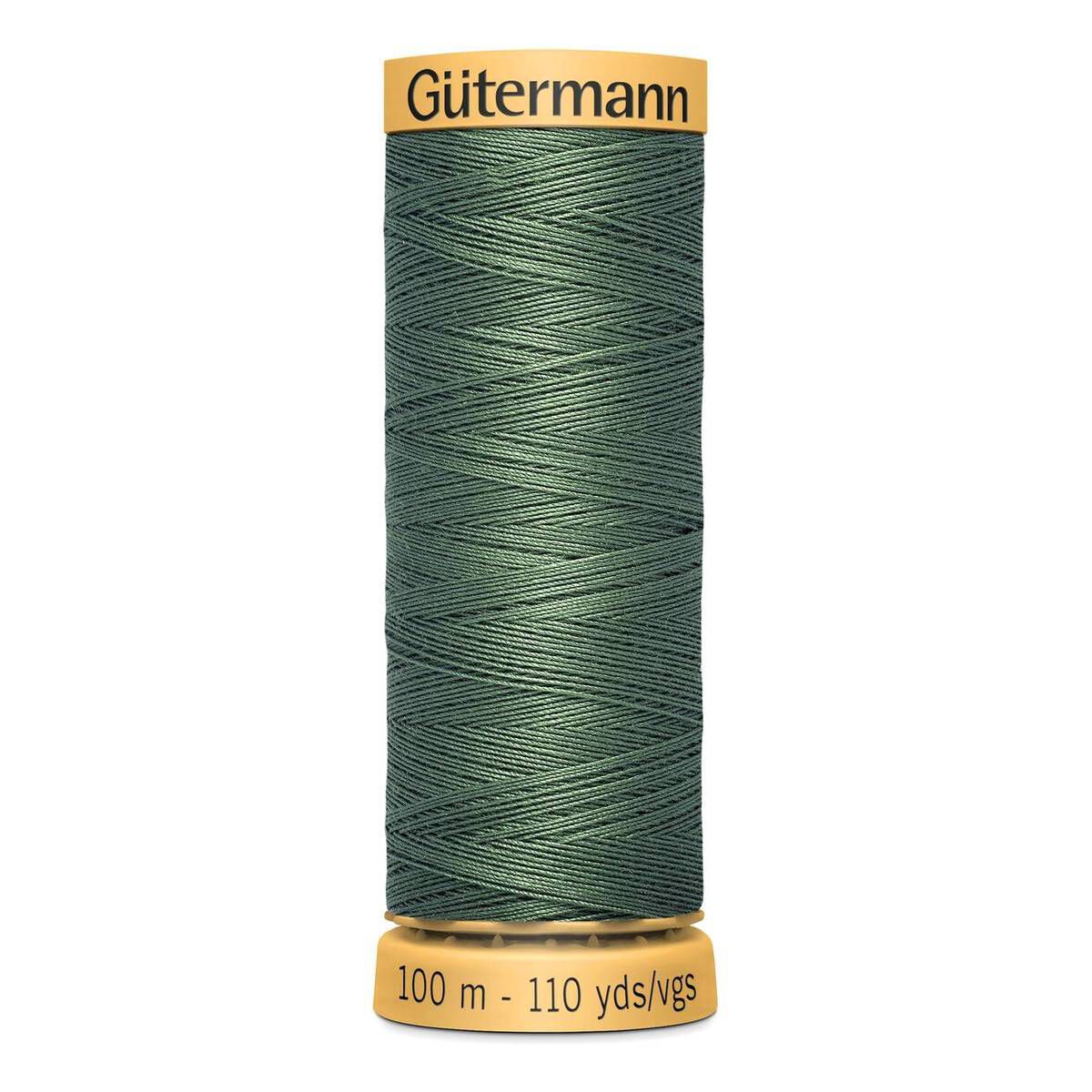 Gutermann Green Cotton Thread 100m (8724) | Hobbycraft