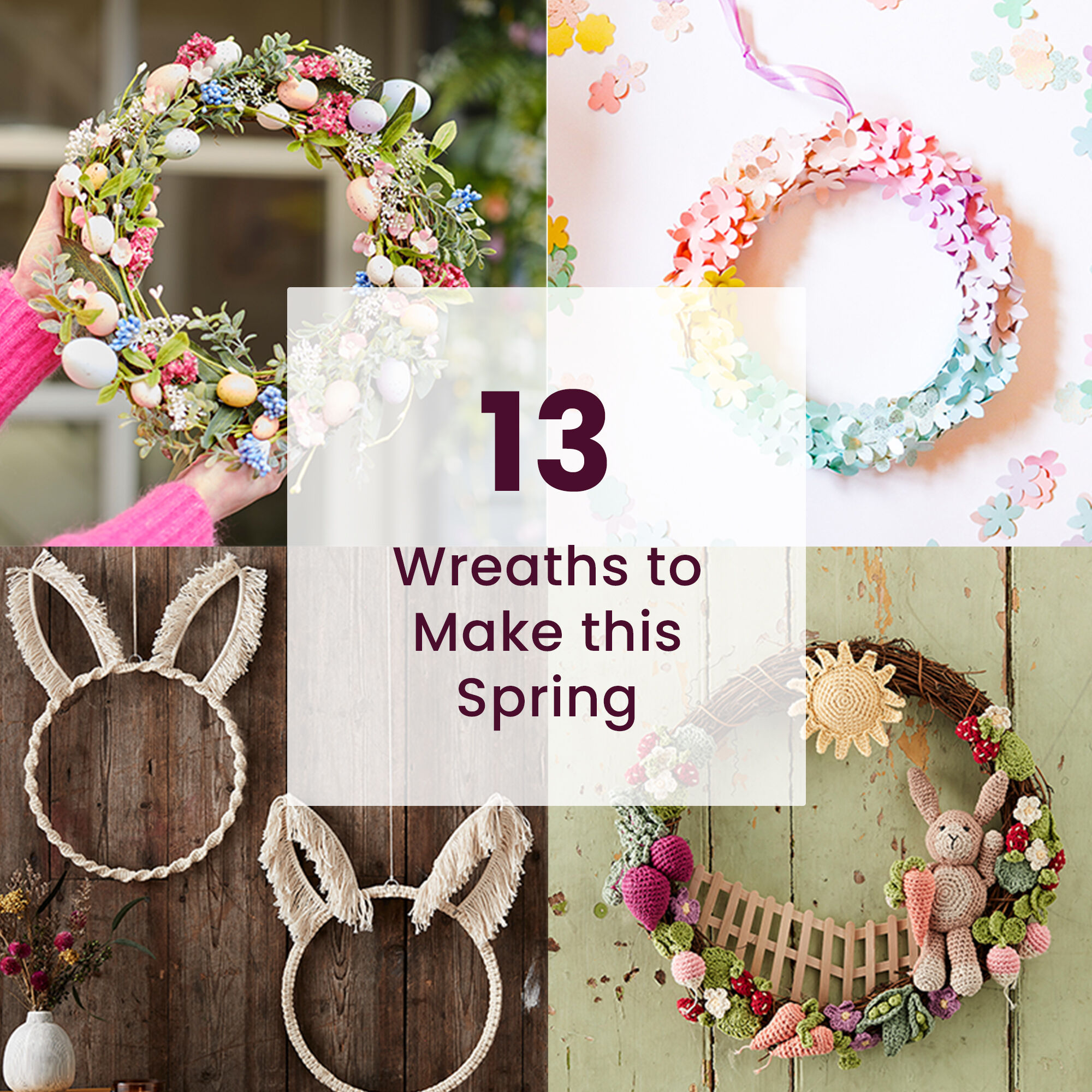 13 Wreaths to Make this Spring | Hobbycraft