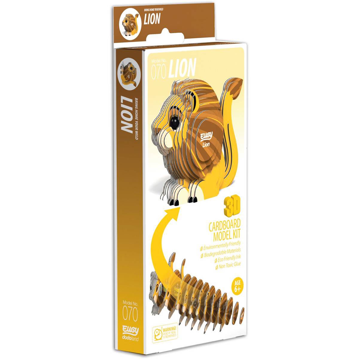 Eugy 3D Lion Model | Hobbycraft