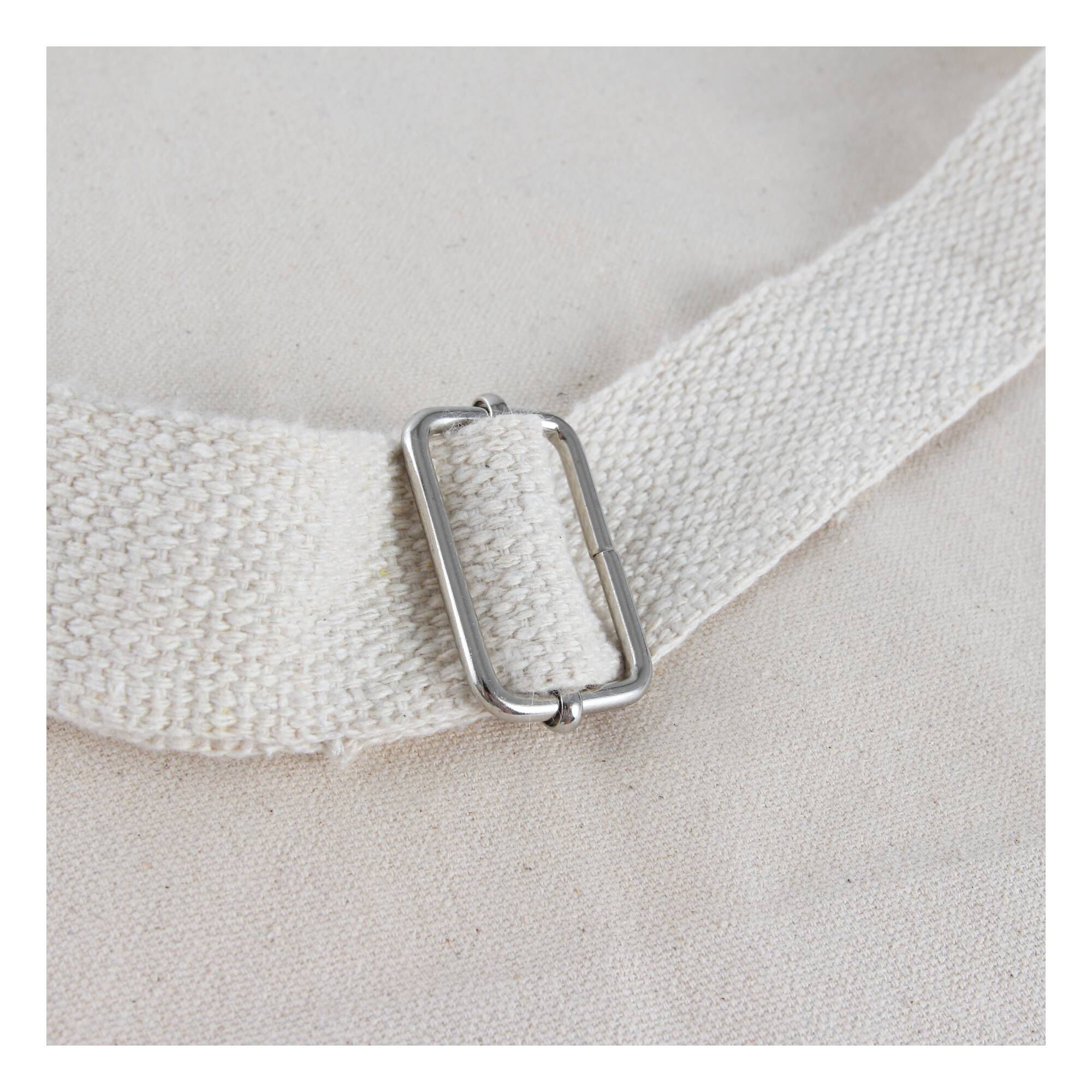 Natural Canvas Bag with Zip 39cm x 45cm | Hobbycraft