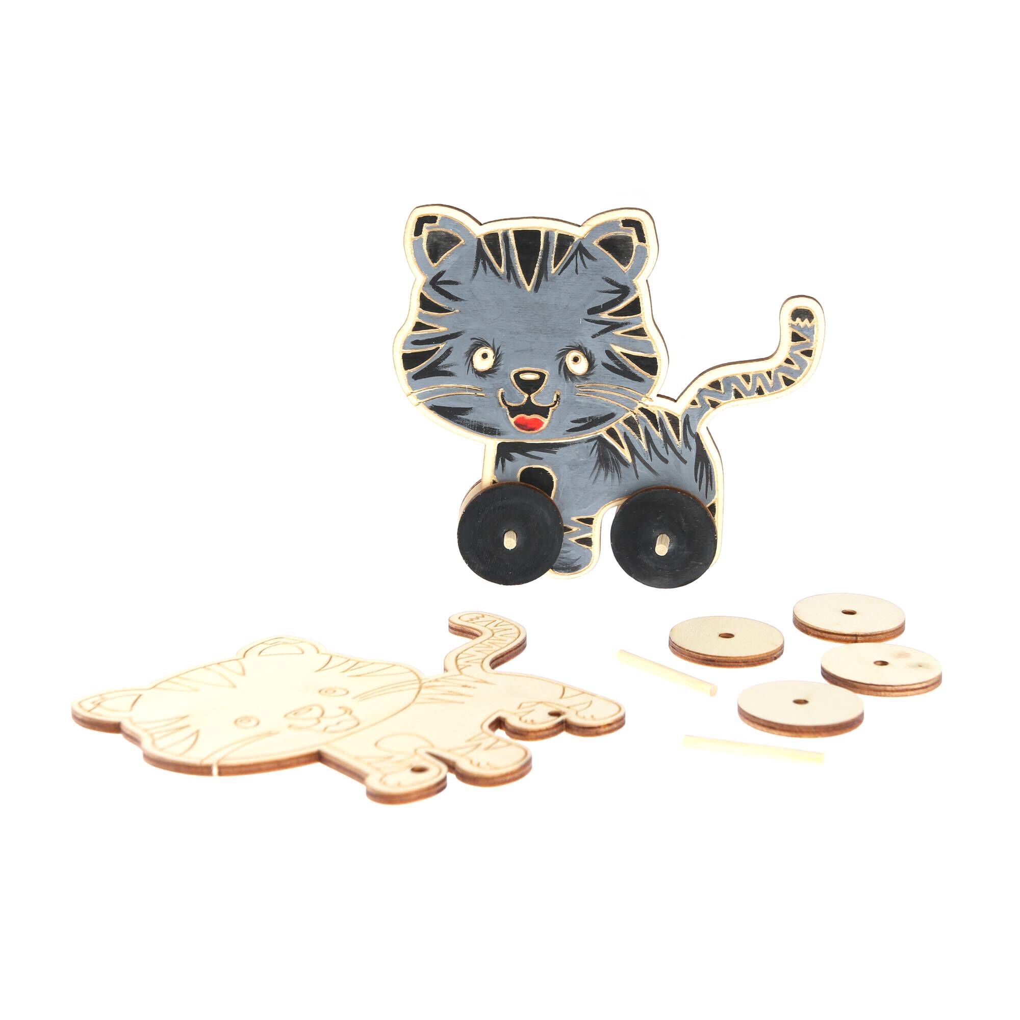 Make Your Own Cat Wooden Racer | Hobbycraft