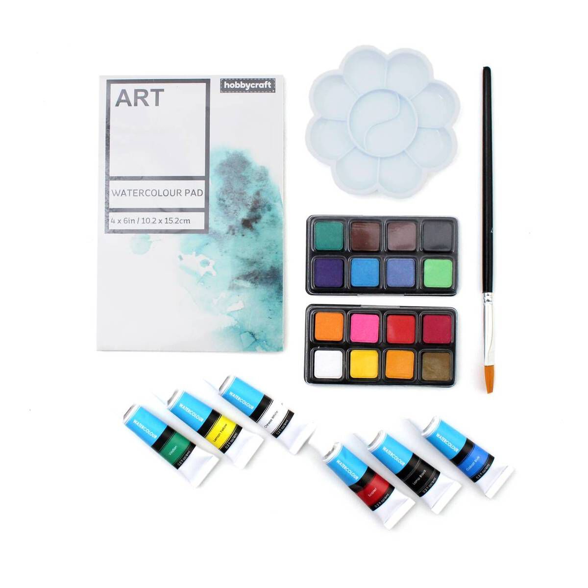 Mini Watercolour Set 25 Pieces | Hobbycraft