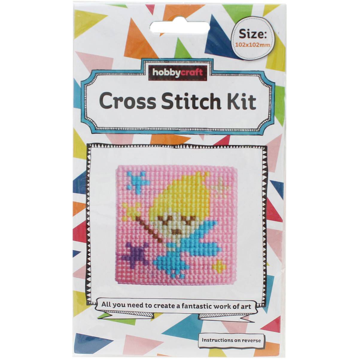 Kids' Fairy Cross Stitch Kit | Hobbycraft