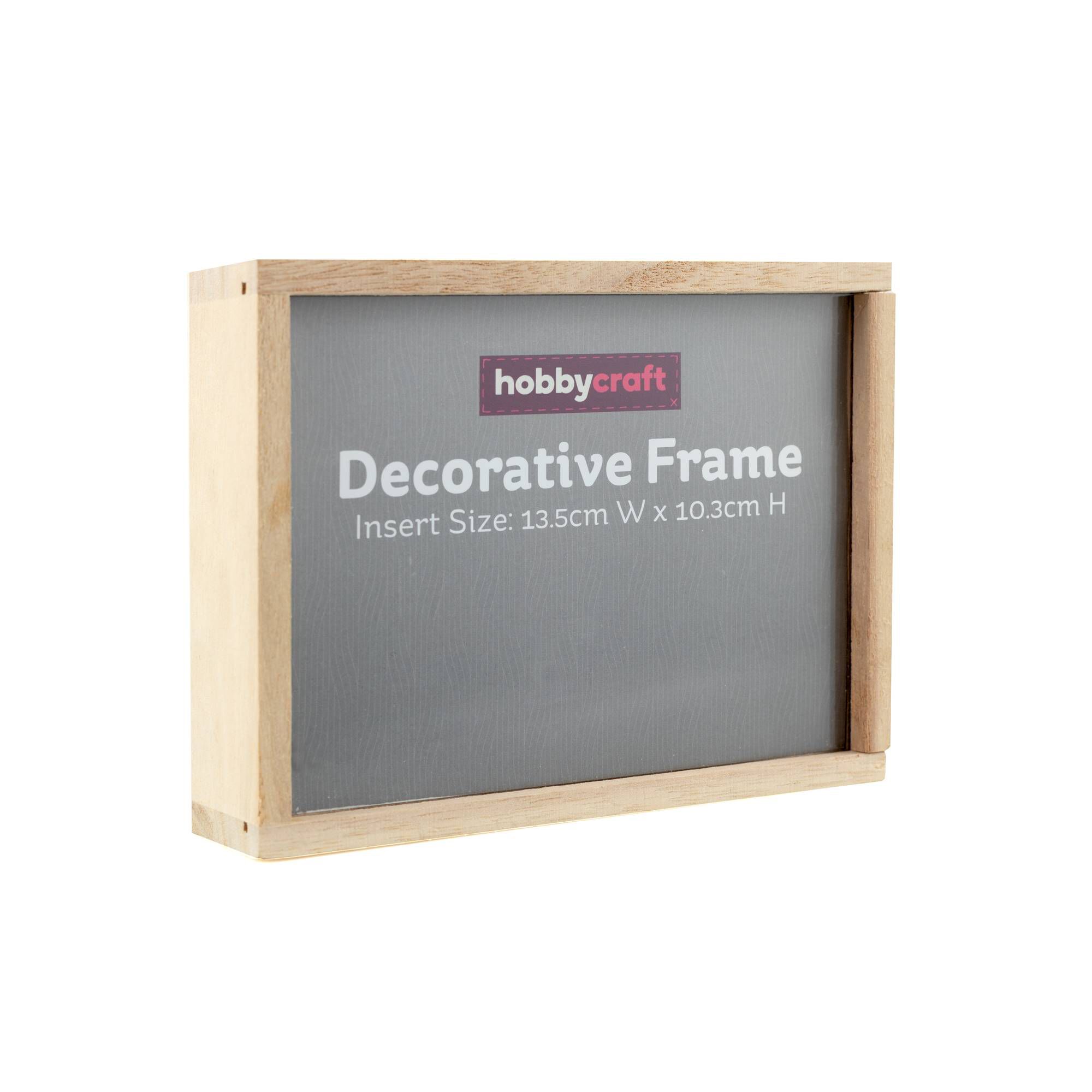 Decorative Frame with Glass 15cm x 12cm | Hobbycraft