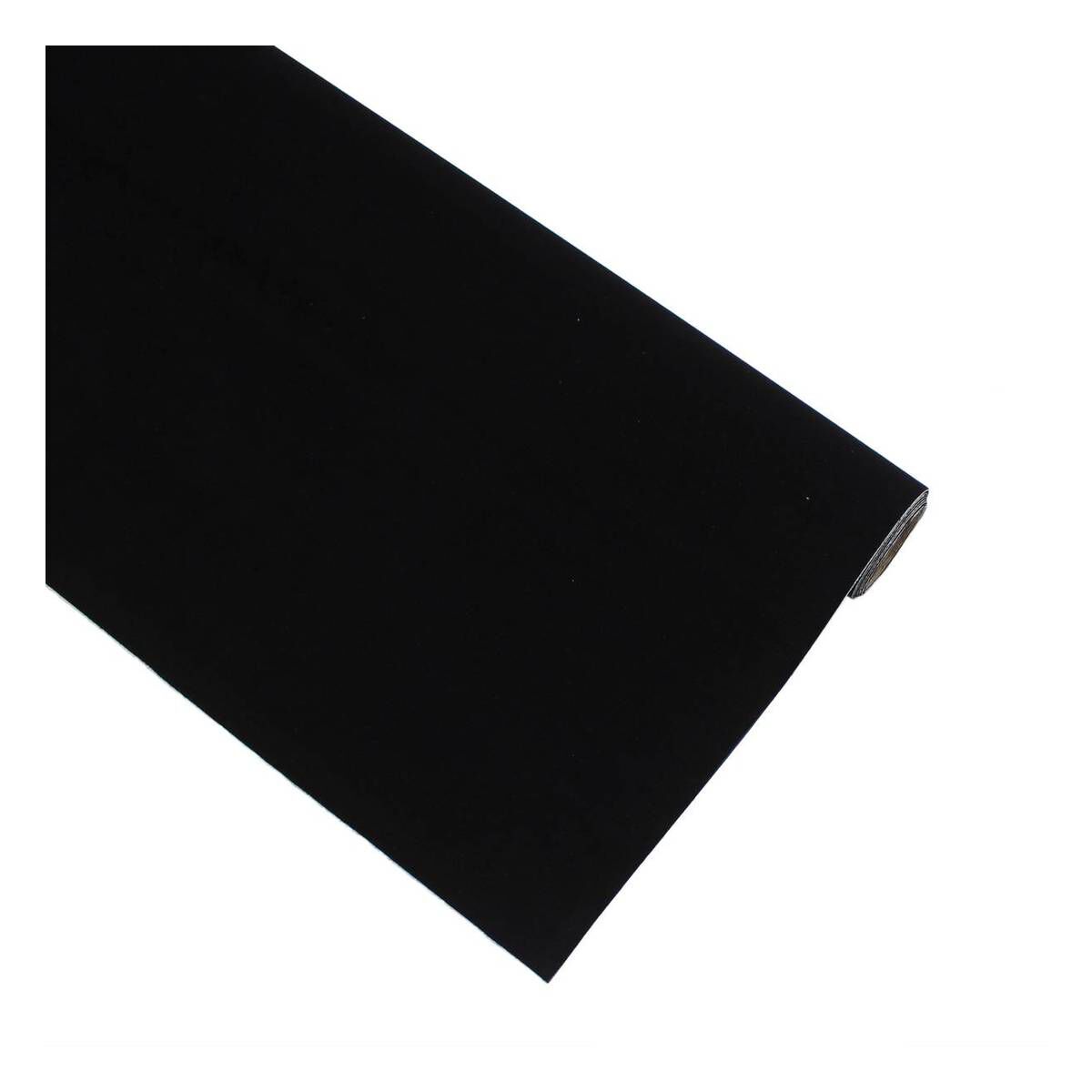 Fablon Vinyl Sticky Backed Velour Black | Hobbycraft