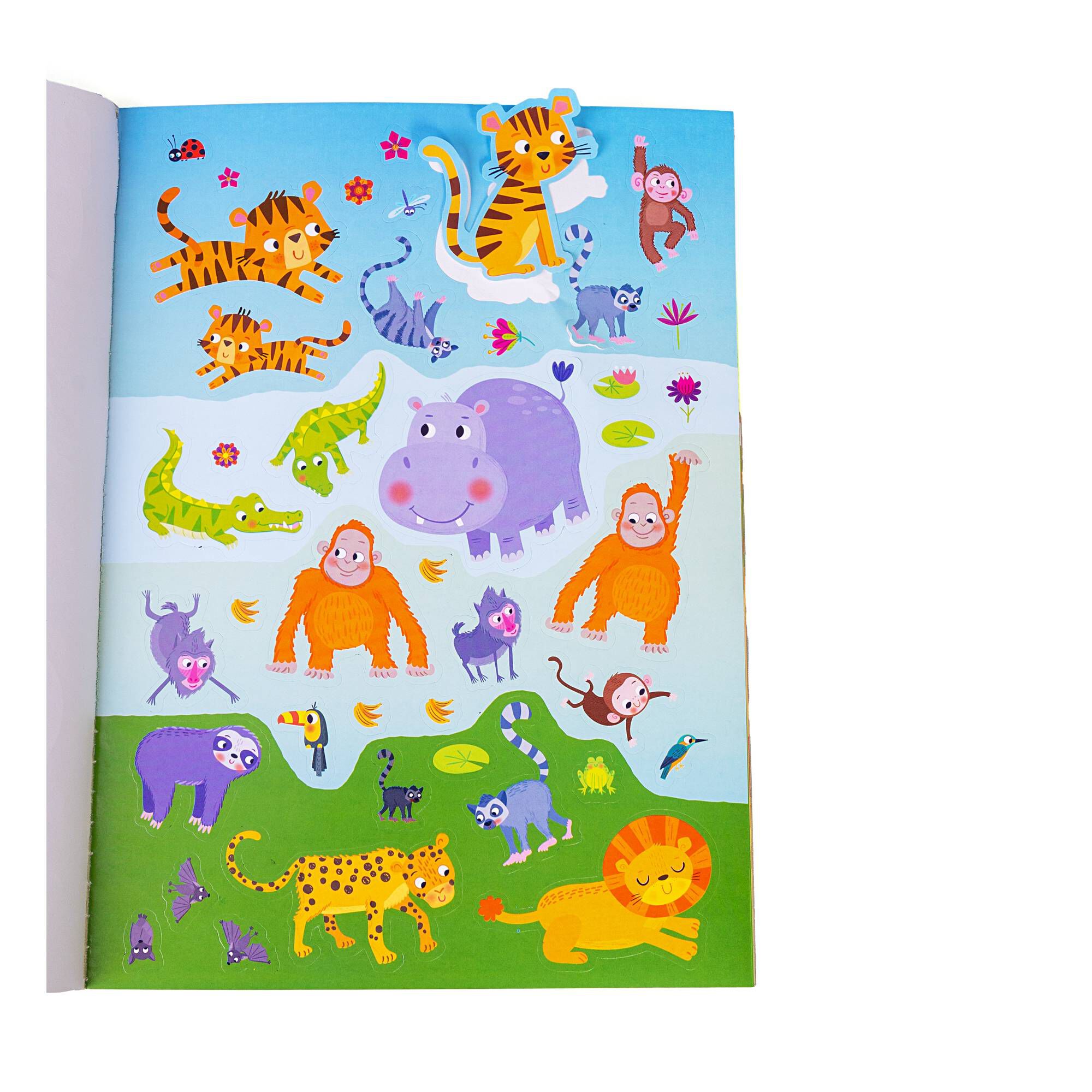 My Big Animal World Sticker Book | Hobbycraft